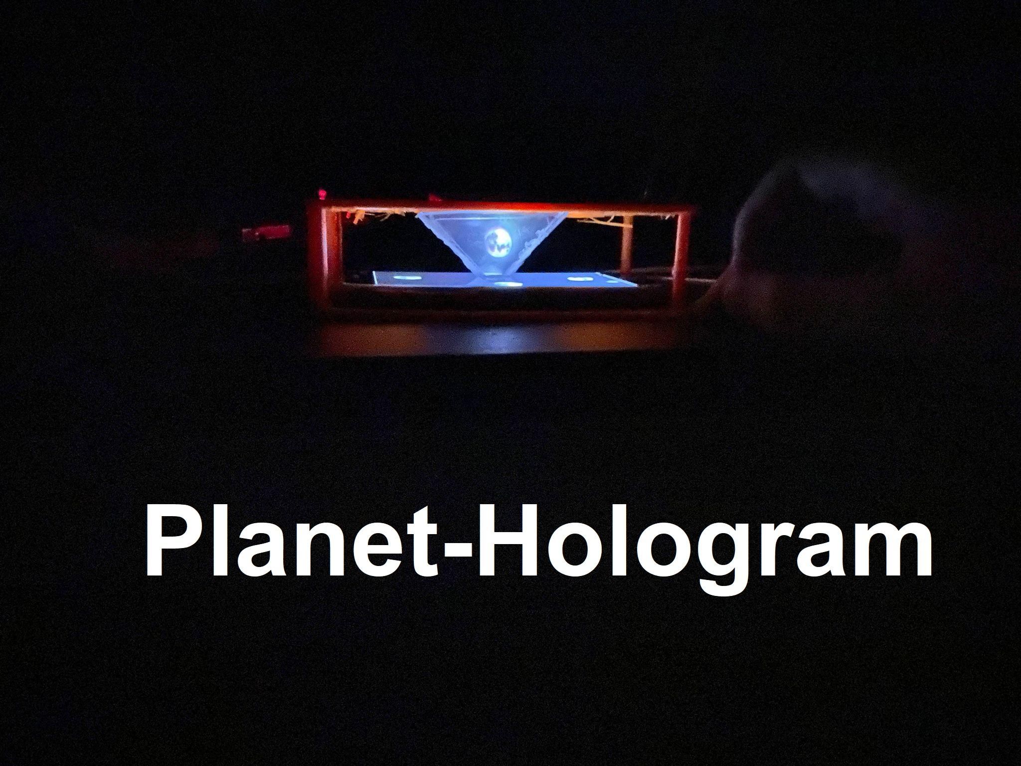 PLANET-HOLOGRAM : 3 Steps - Instructables