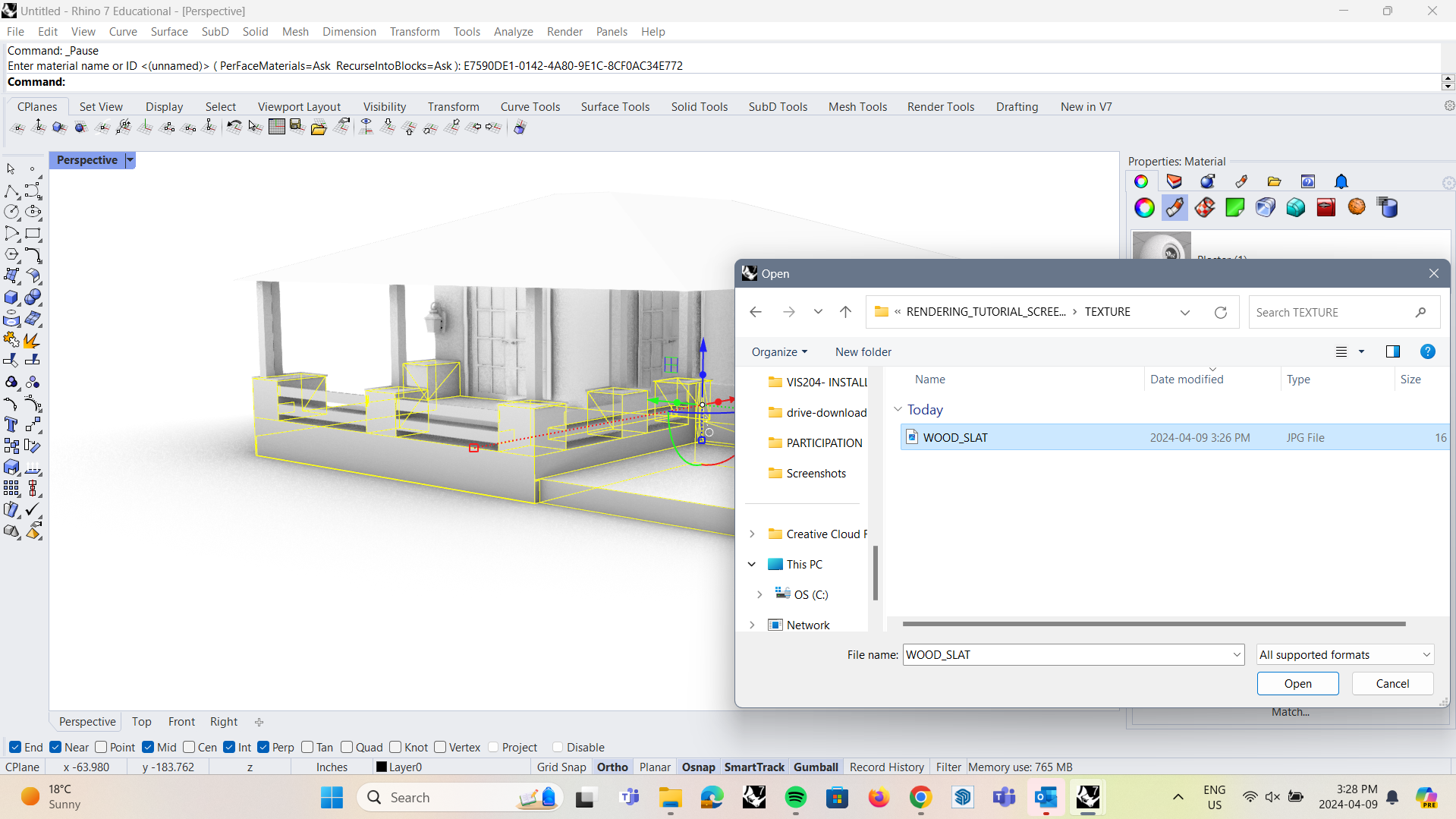 How to Render Through Rhino : 20 Steps - Instructables