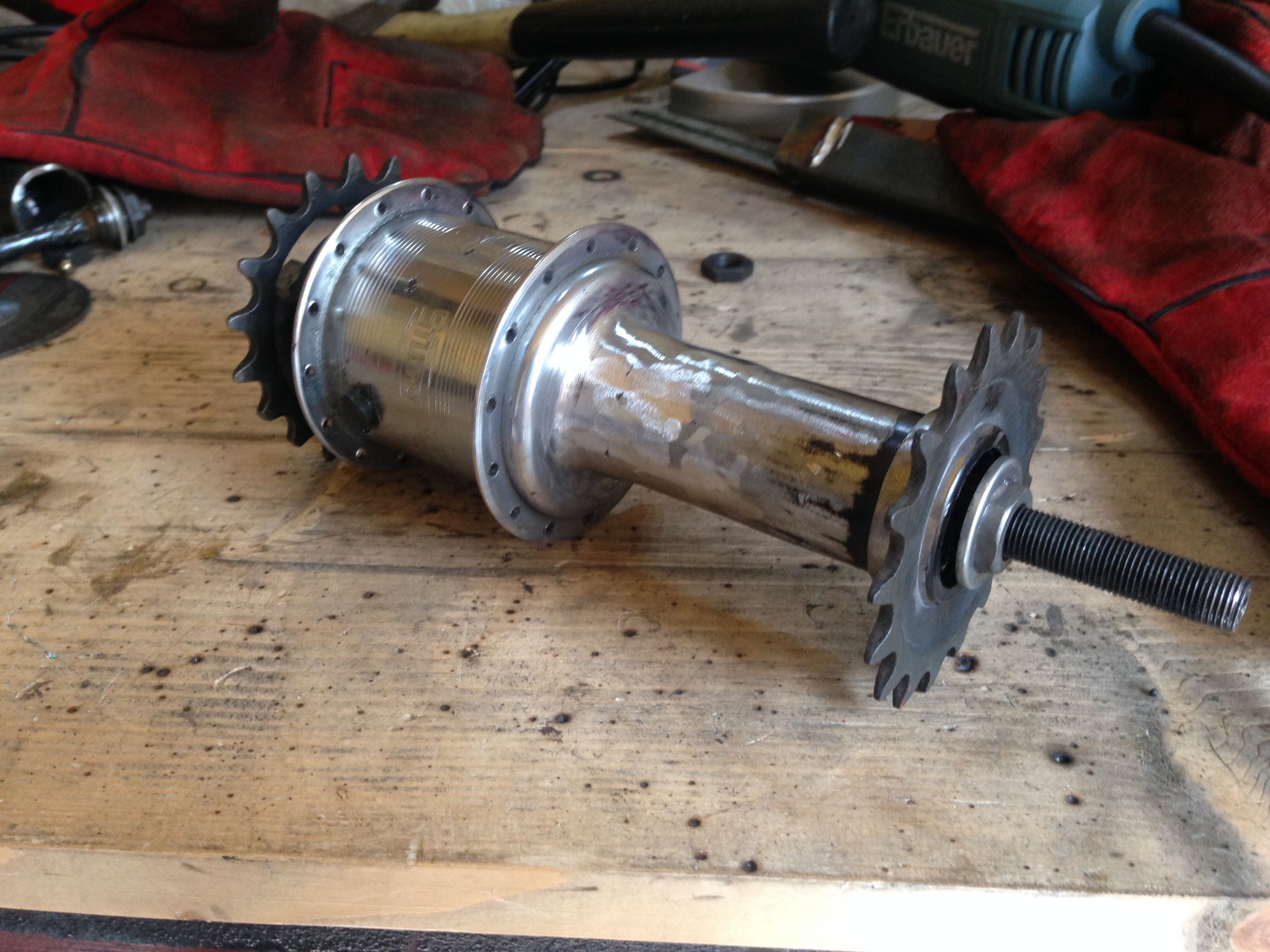 Car Wheel Bicycle - the Learn to Weld Project : 8 Steps (with Pictures ...