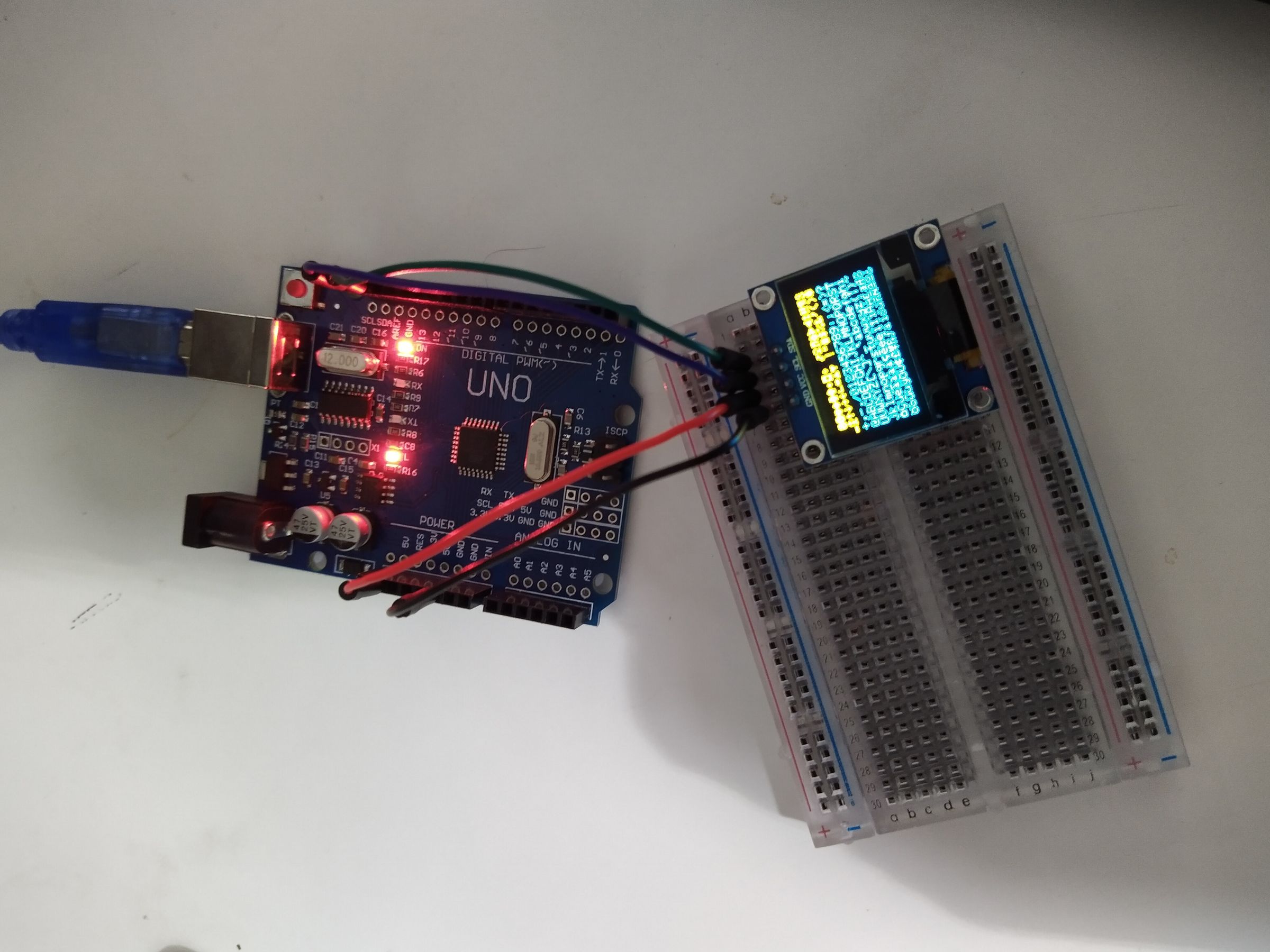 OLED I2c Display With Arduino : 4 Steps - Instructables