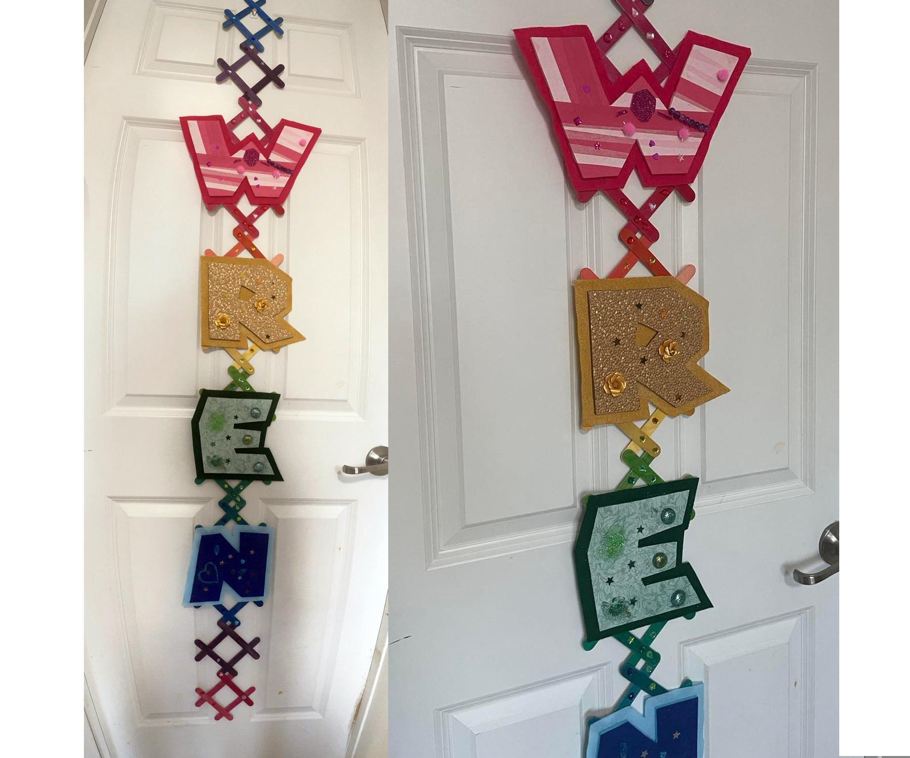 Colorful Name Collage : 5 Steps (with Pictures) - Instructables