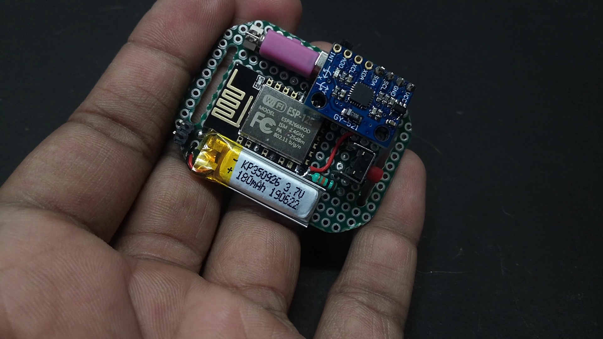 Smart Fitness Watch With ESP8266 [VScode] : 20 Steps (with Pictures ...