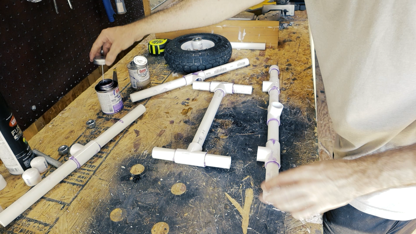 Making a PVC Kayak Cart - DIY : 7 Steps (with Pictures) - Instructables