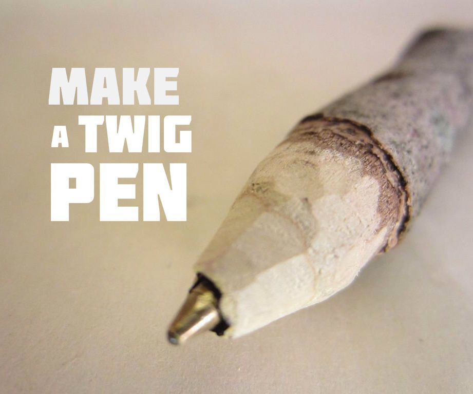 How to Make a Twig Pen : 3 Steps (with Pictures) - Instructables
