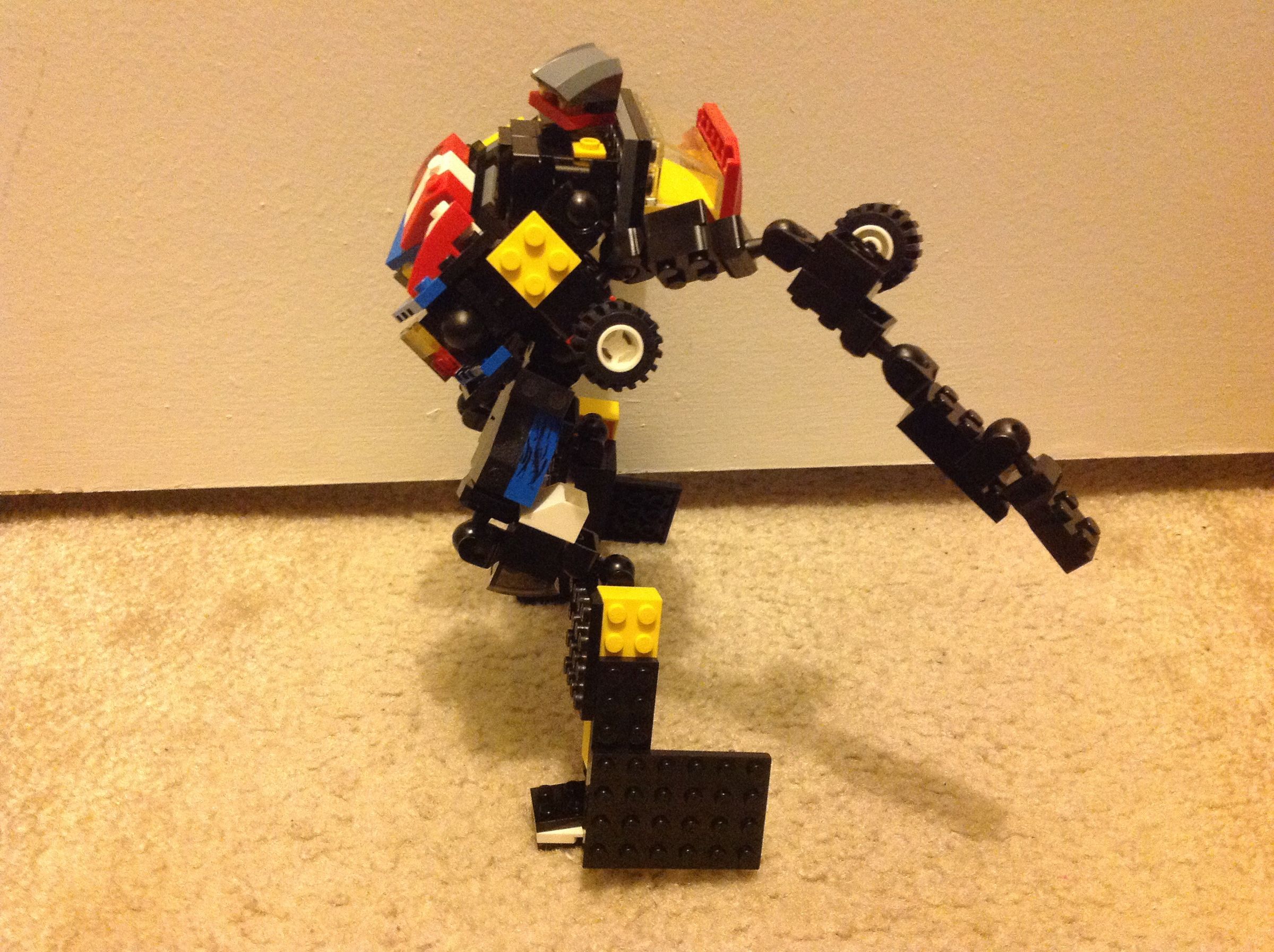 Lego Transformer. Autobot? Decepticon? Movie Version of Bulkhead? You ...
