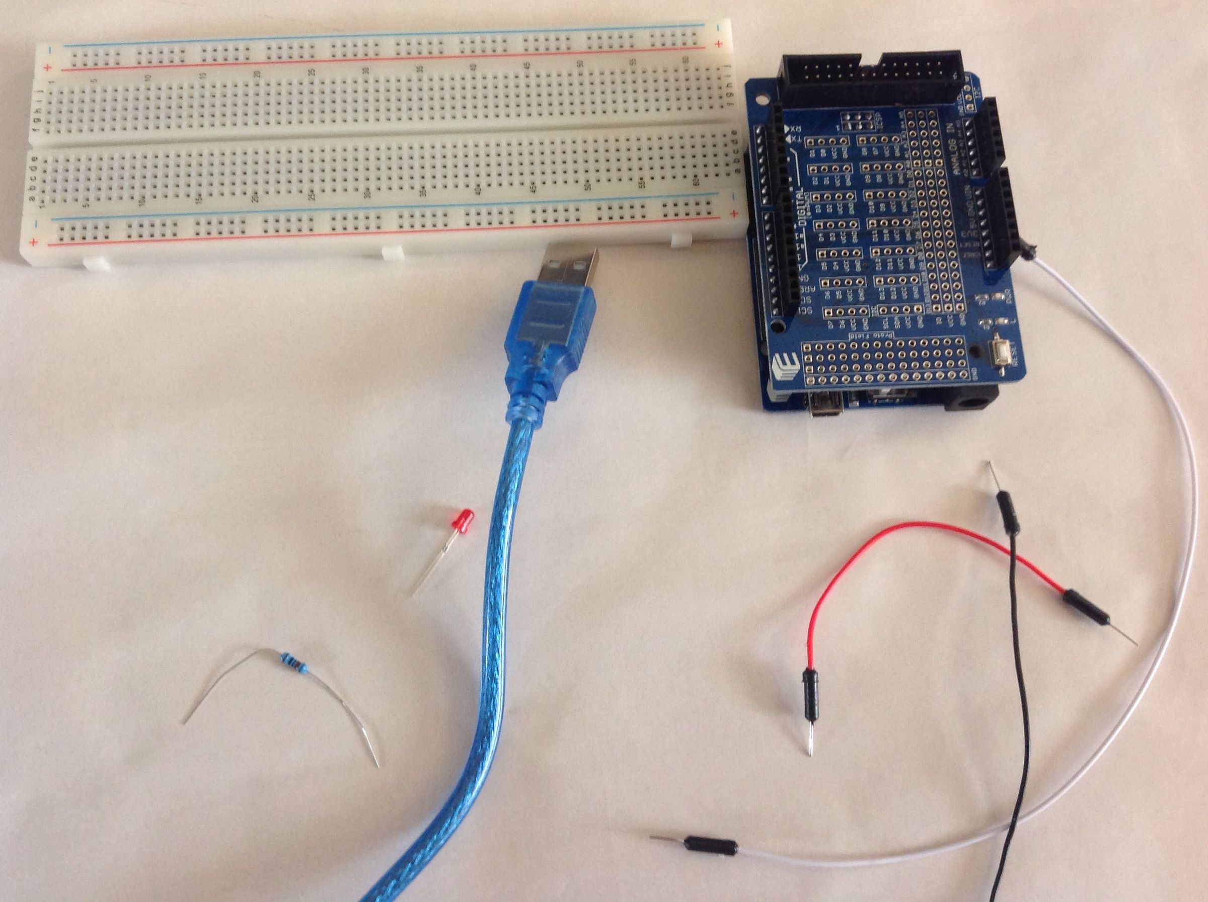 LED Blinking Light With Arduino : 4 Steps - Instructables