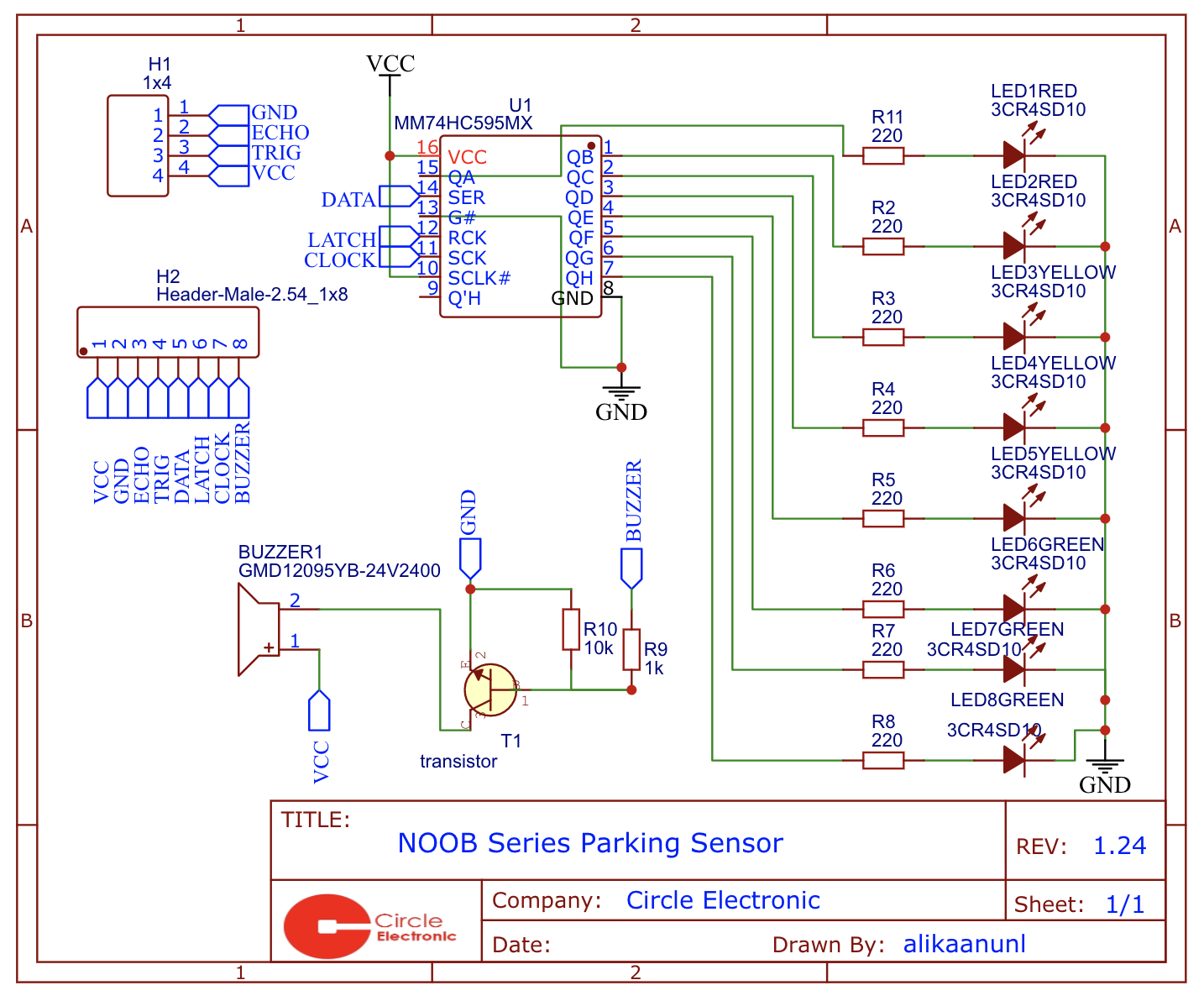 Arduino Parking Sensor : 8 Steps - Instructables