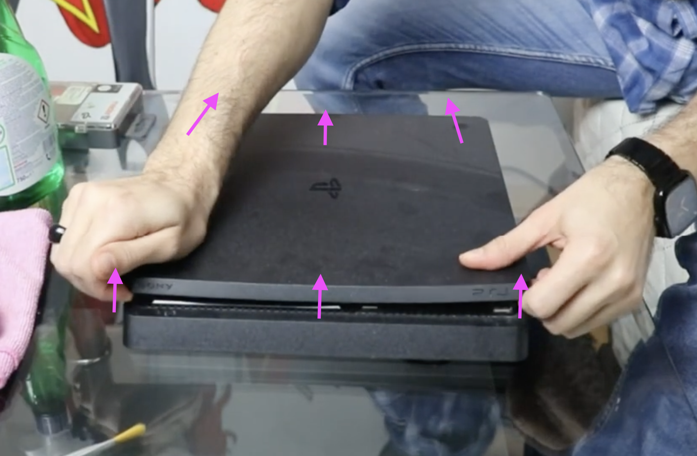 PS4 Slim Cleaning: Fix Loud Fan & Thermal Paste Change : 12 Steps (with ...