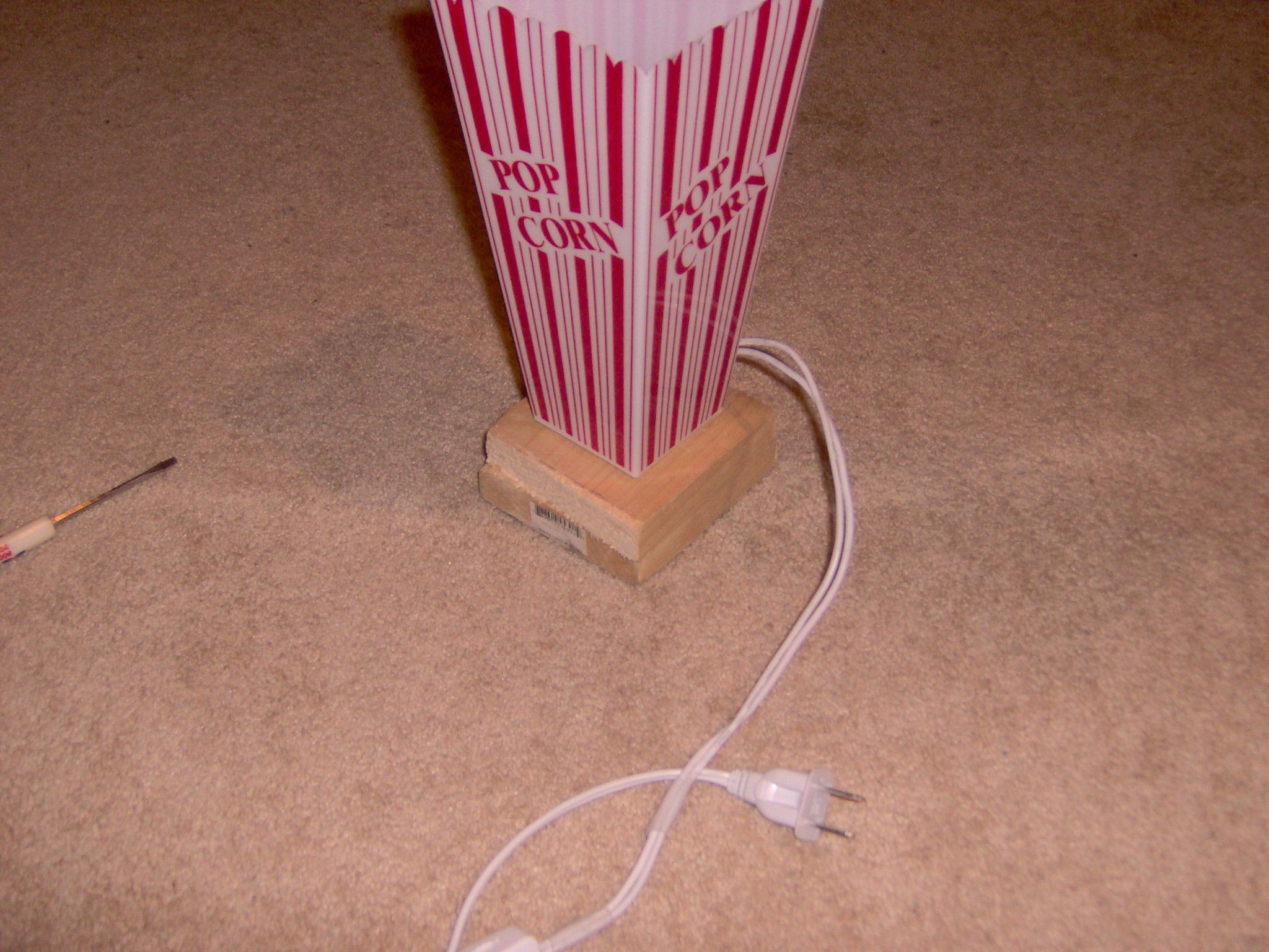 Popcorn Lamp : 5 Steps - Instructables
