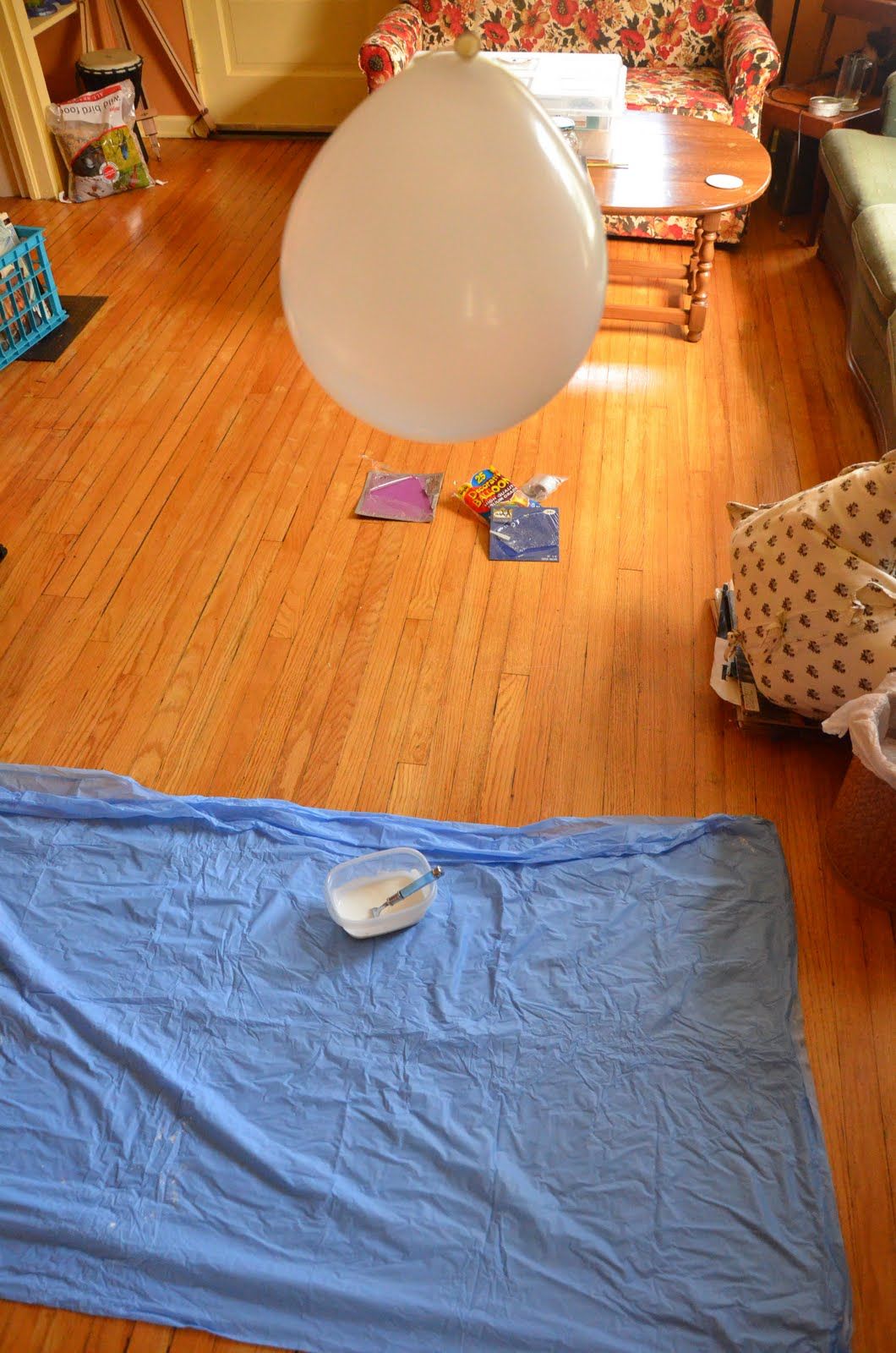 Hanging Yarn Ball Art : 7 Steps (with Pictures) - Instructables