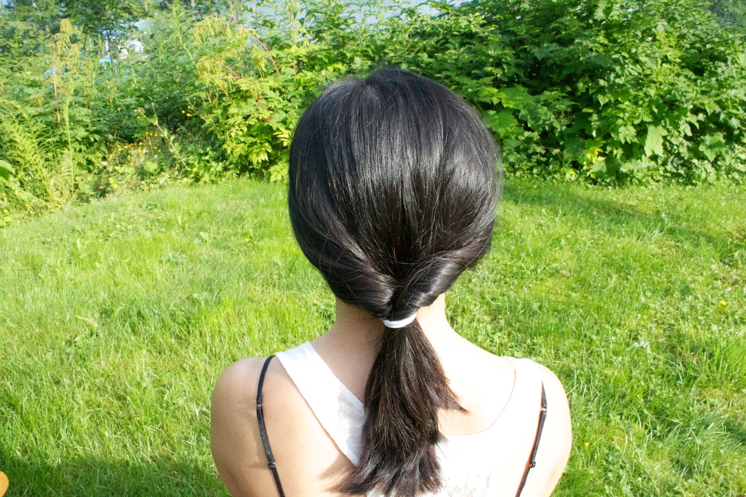 An Elegant Inverted Ponytail : 4 Steps - Instructables