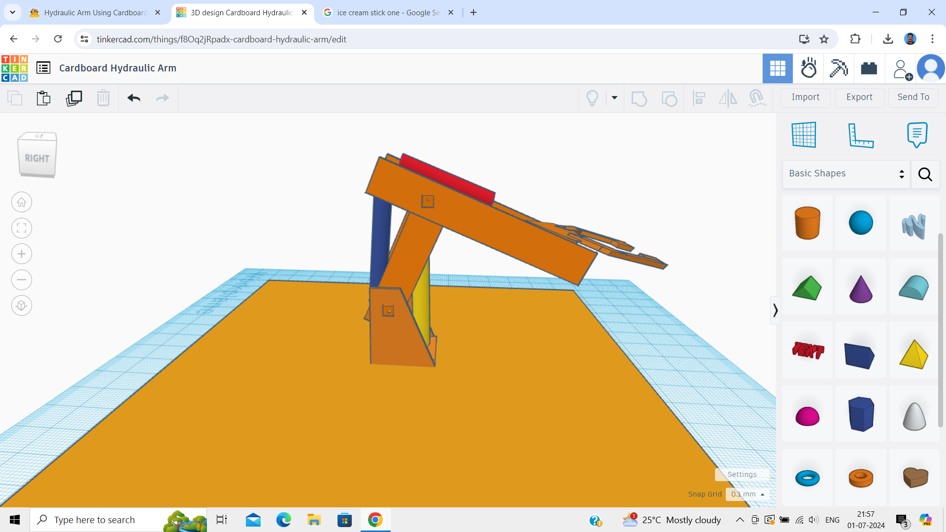 Hydraulic Arm Using Cardboard : 8 Steps - Instructables