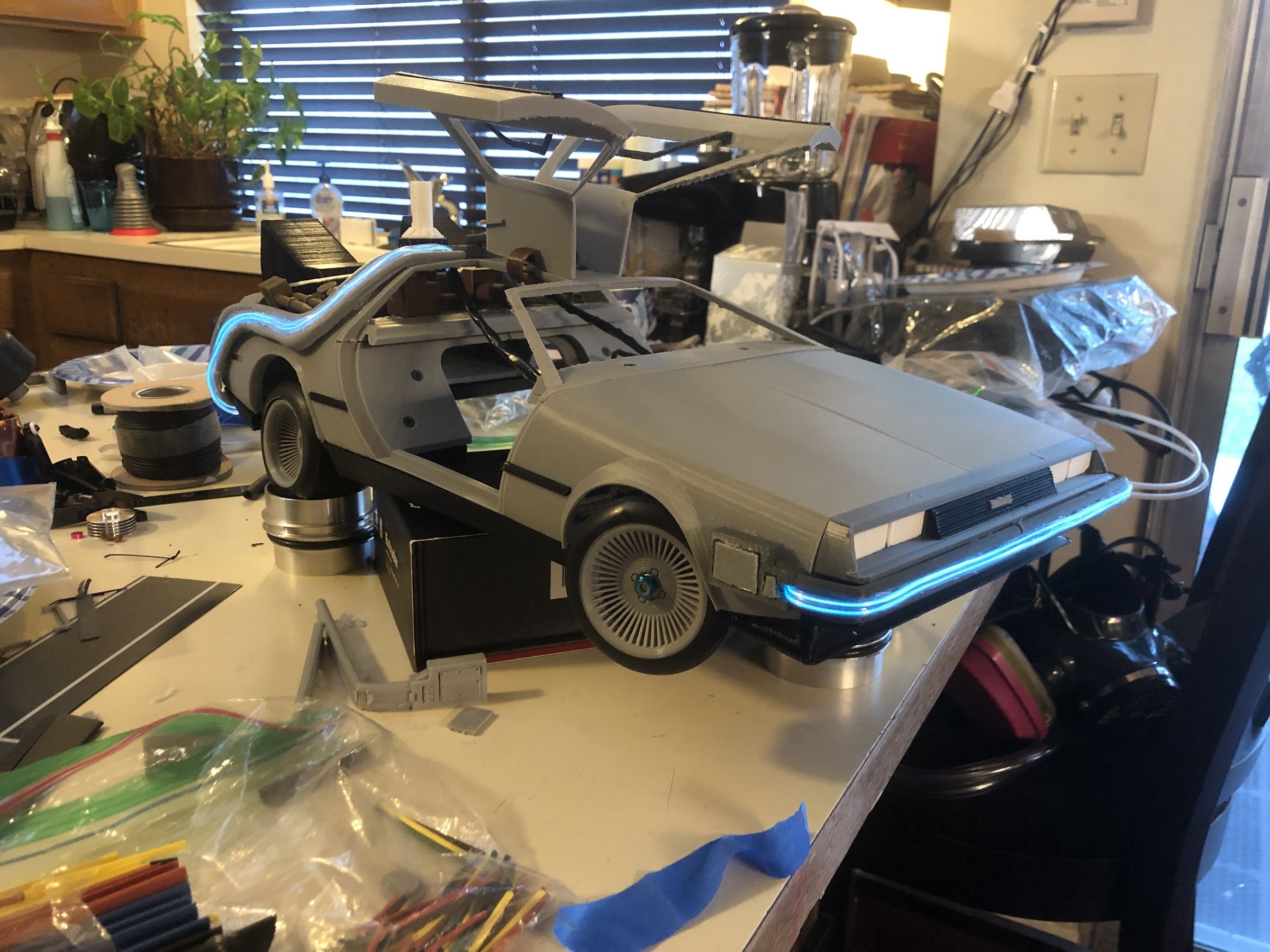 Delorean DMC-12/BTTF Time Machine 3D Printed RC Car : 17 Steps (with ...