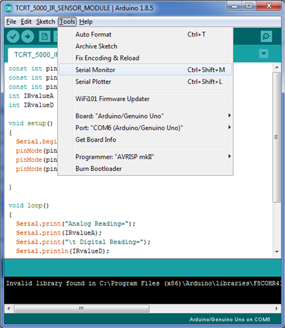 How to Use TCRT5000 IR Sensor Module With Arduino UNO : 7 Steps (with ...