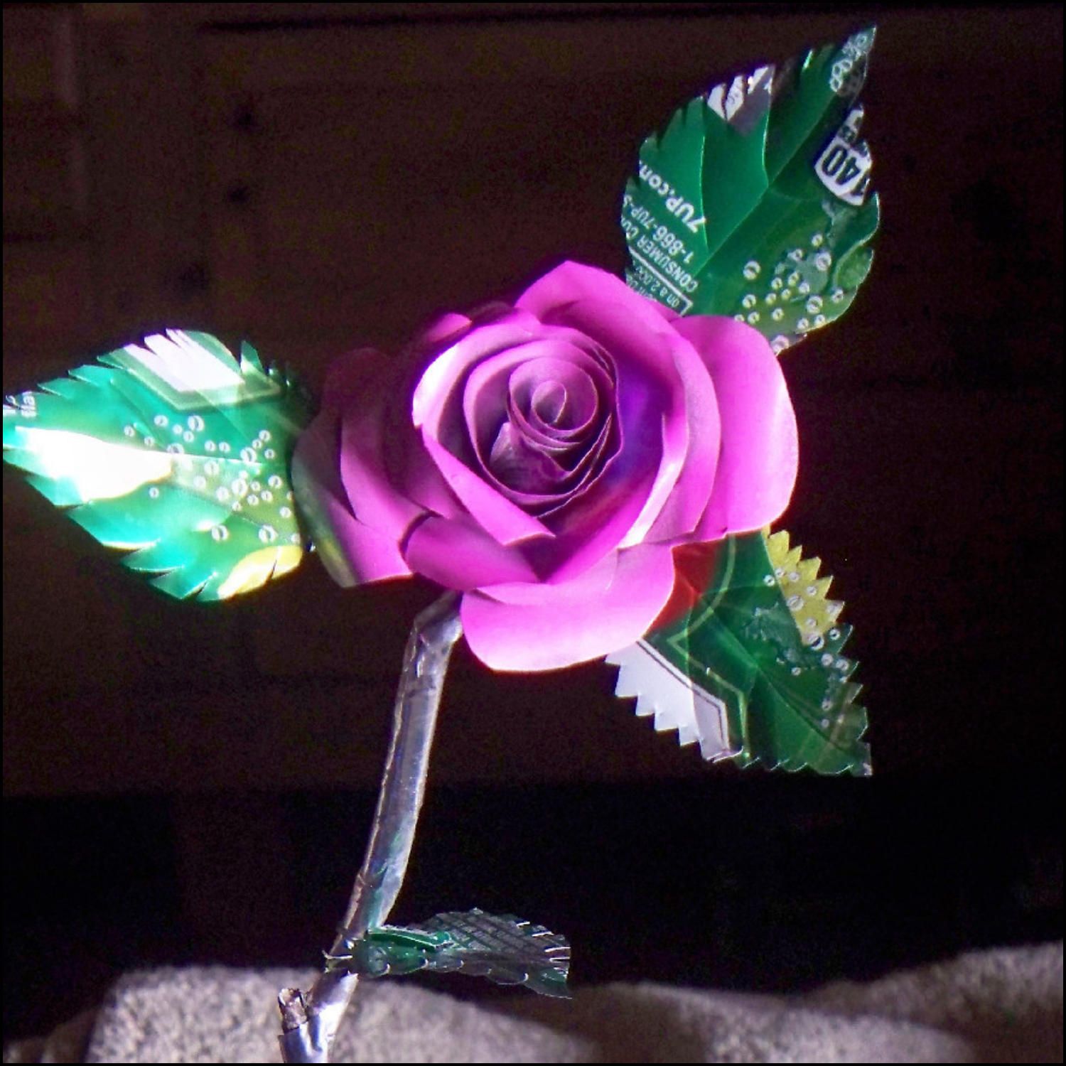 Roses From Soft Drink Cans : 8 Steps (with Pictures) - Instructables