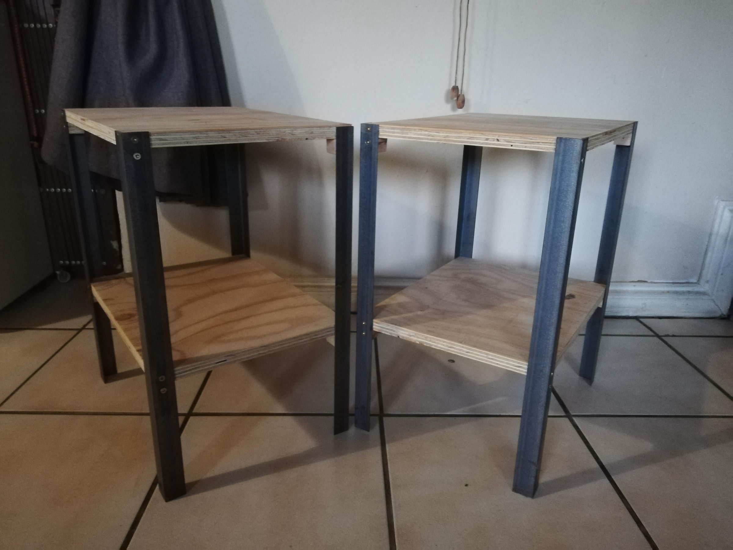 Industrial End Tables : 6 Steps (with Pictures) - Instructables