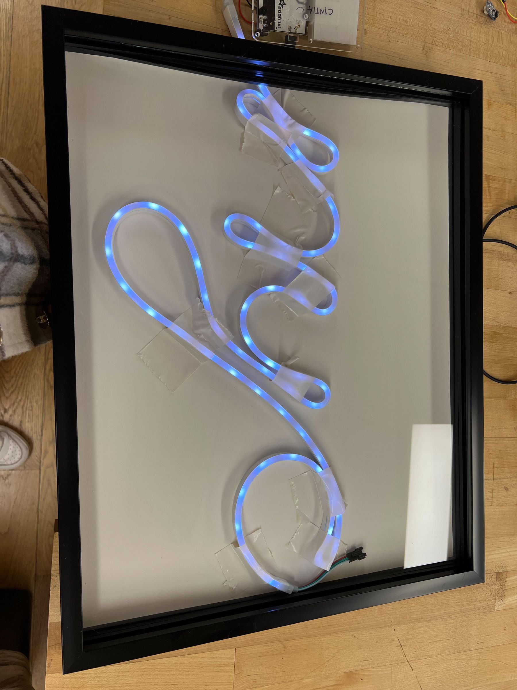 Disco Frame - That Beats According to the Volume of the Music : 3 Steps ...