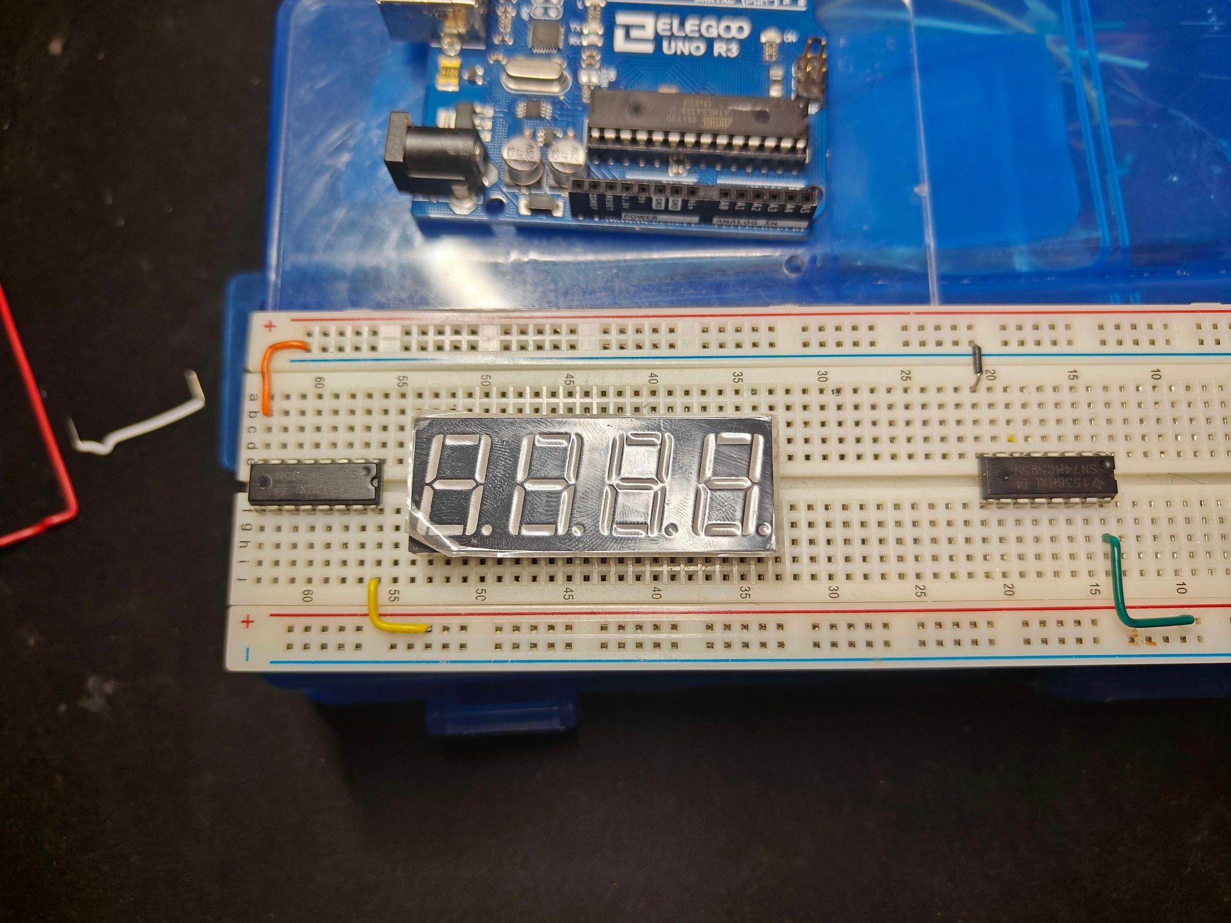 4-Digit 7-Segment Arduino Stopwatch : 3 Steps - Instructables