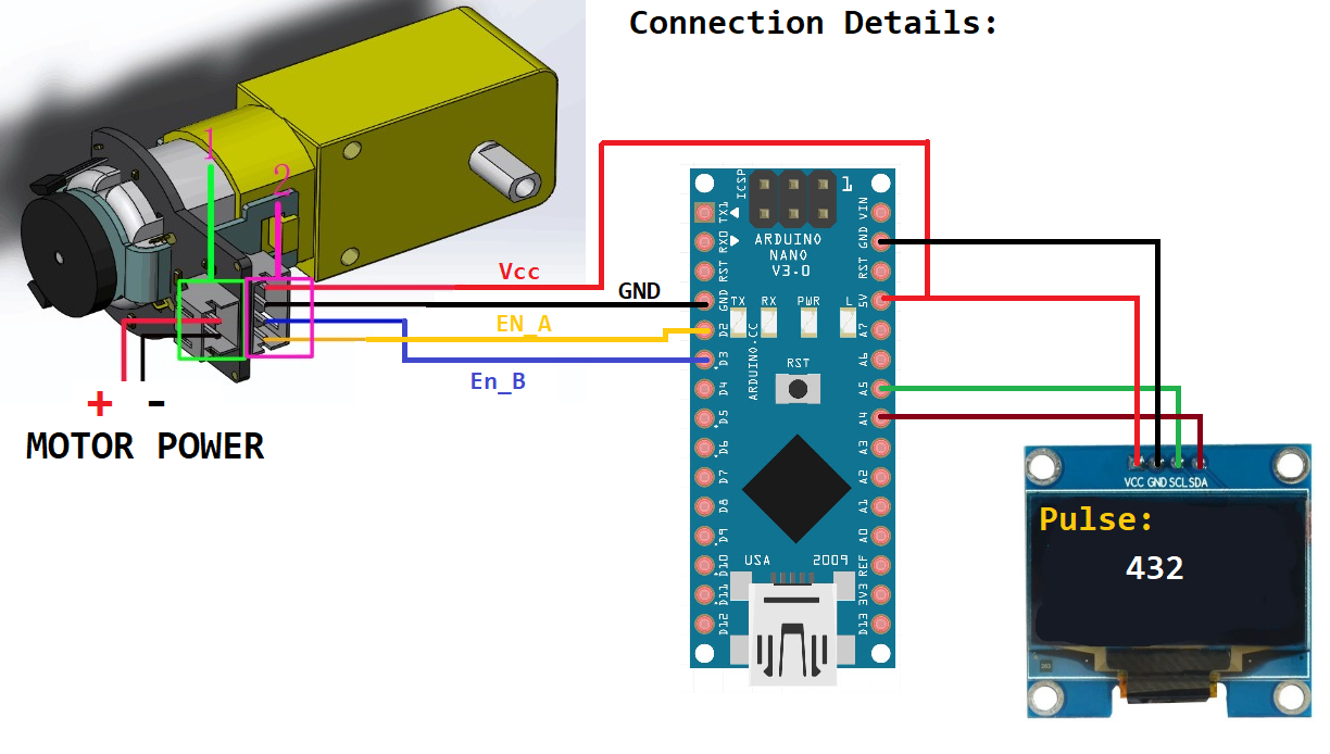 BO Motor With Encoder Gives Precise Movement : 8 Steps - Instructables