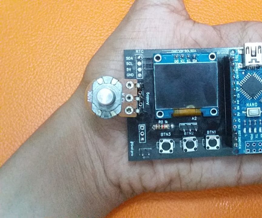 Versano: a Multifunctional Handy Device (arduino Nano) : 6 Steps ...