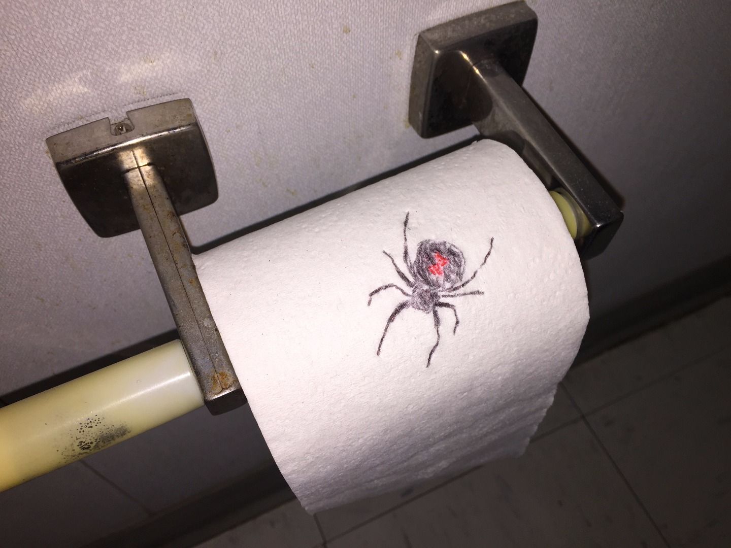Spider on Toilet Paper Prank (with Pictures) - Instructables