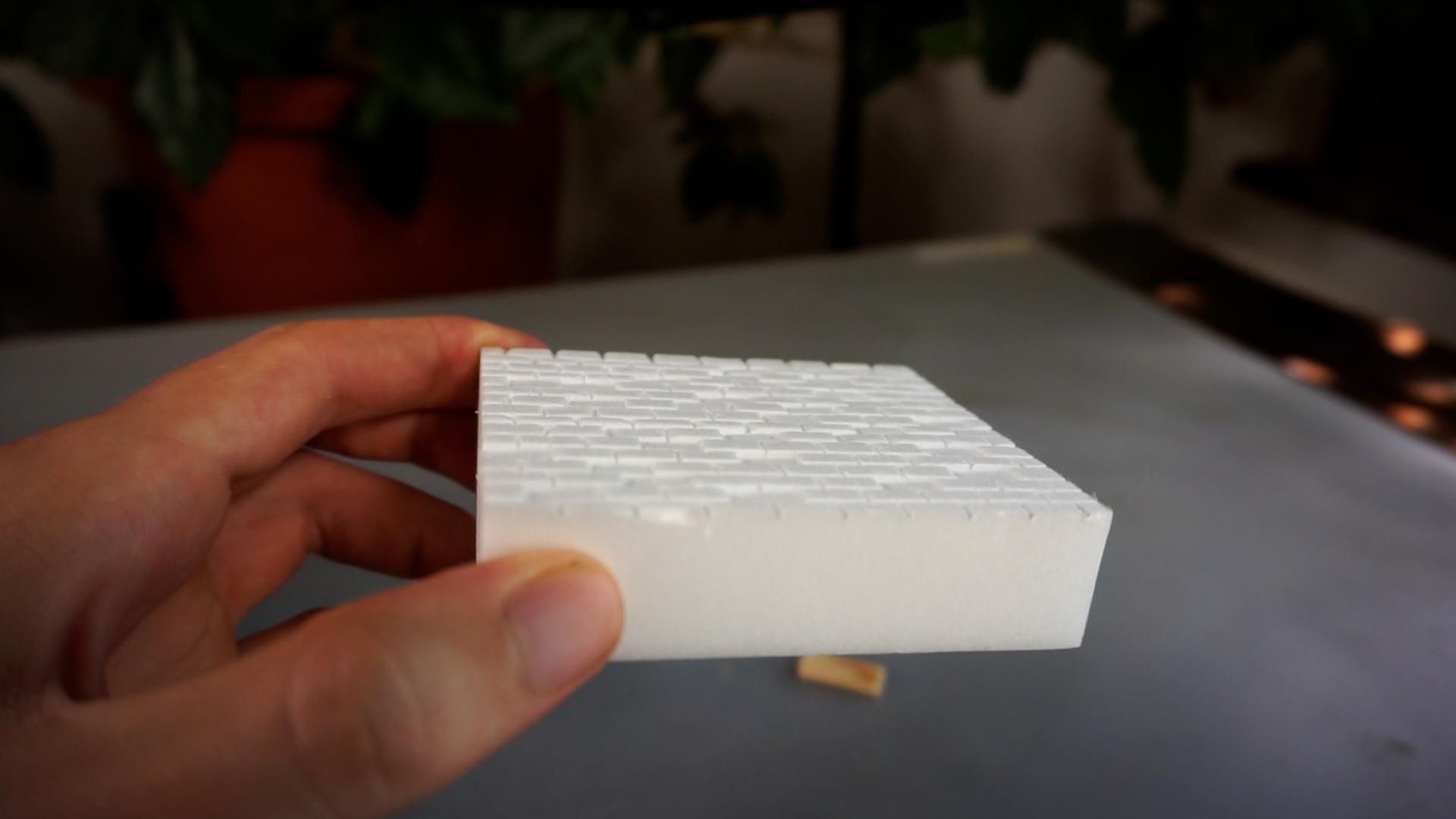 Turn Foam Into a Hyper-Realistic Brick Wall Model : 16 Steps (with ...