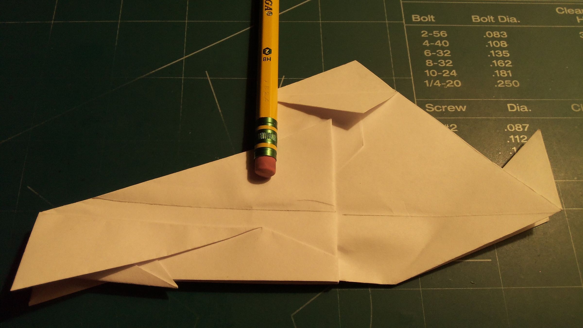 How to Make the AeroVengeance Paper Airplane : 6 Steps - Instructables
