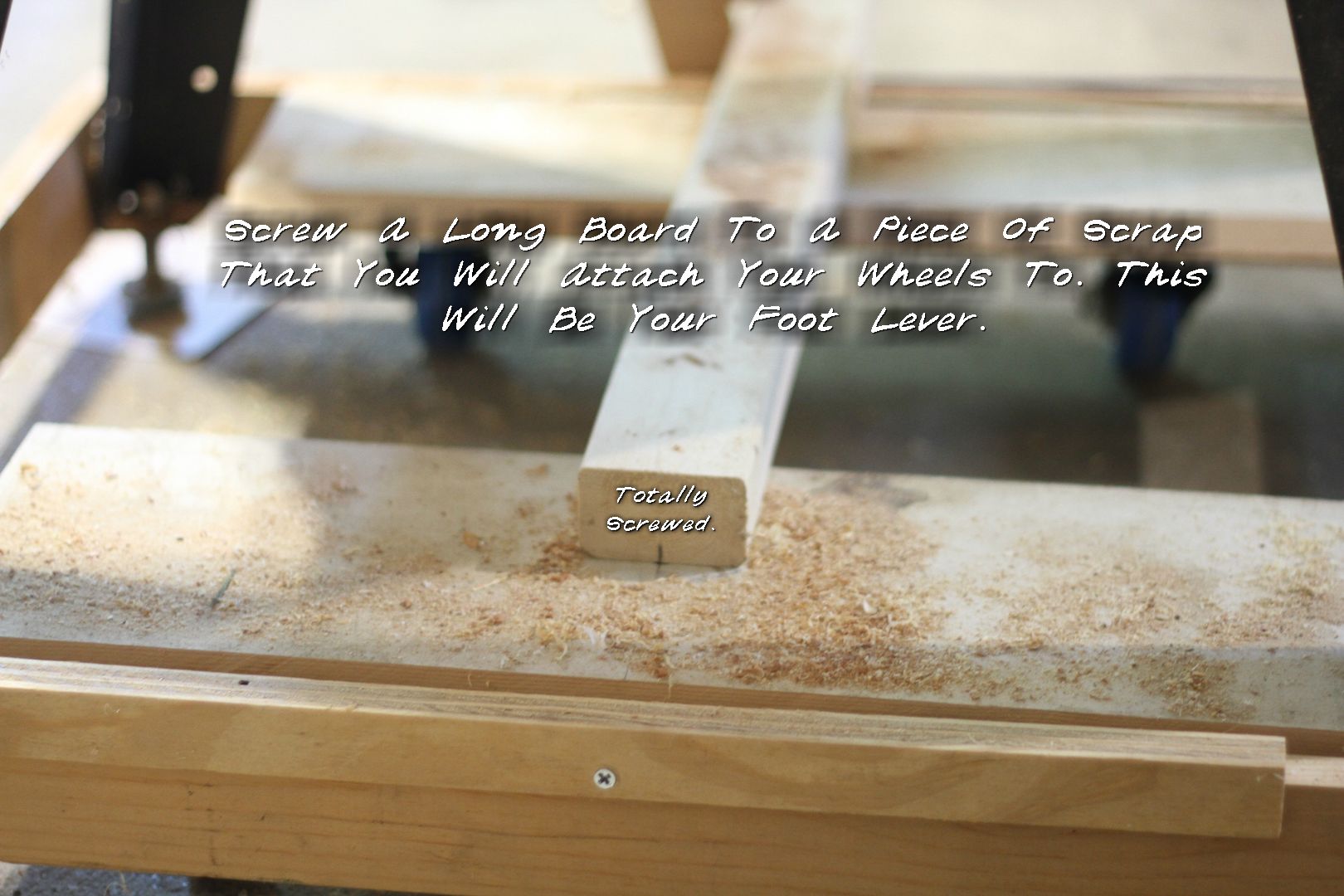 Wheels for Your Table Saw/Work Benches : 5 Steps (with Pictures ...