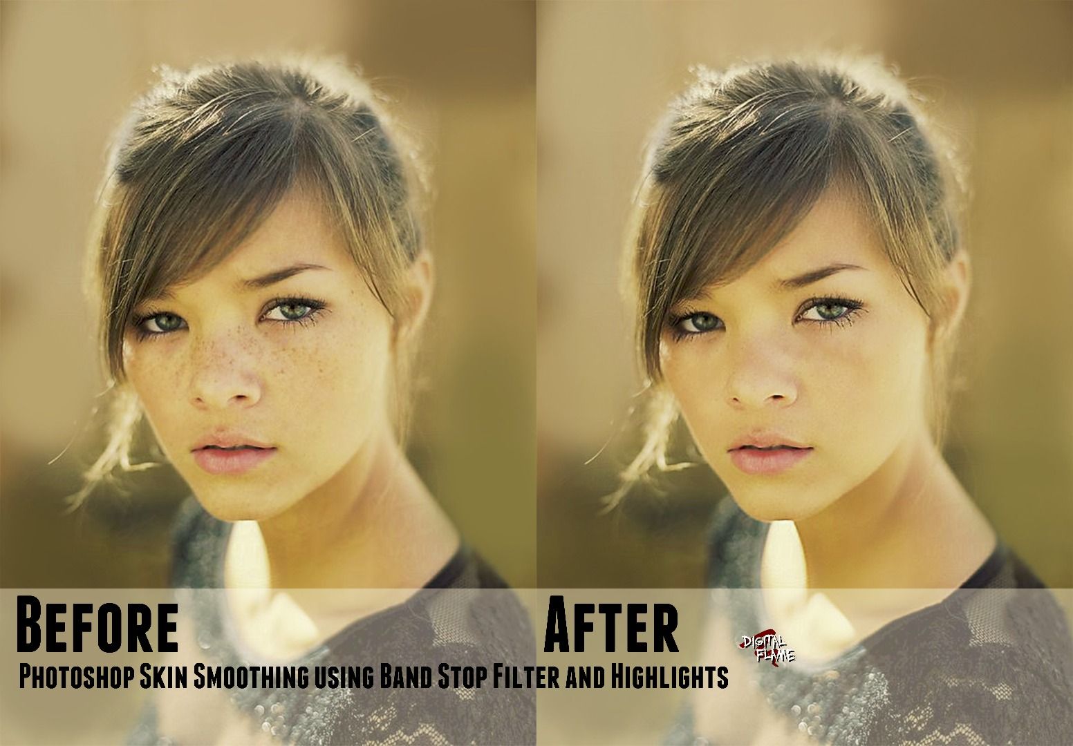 Photoshop Retouching | Skin Smoothing, Eye Enhancement and Divine Ratio ...