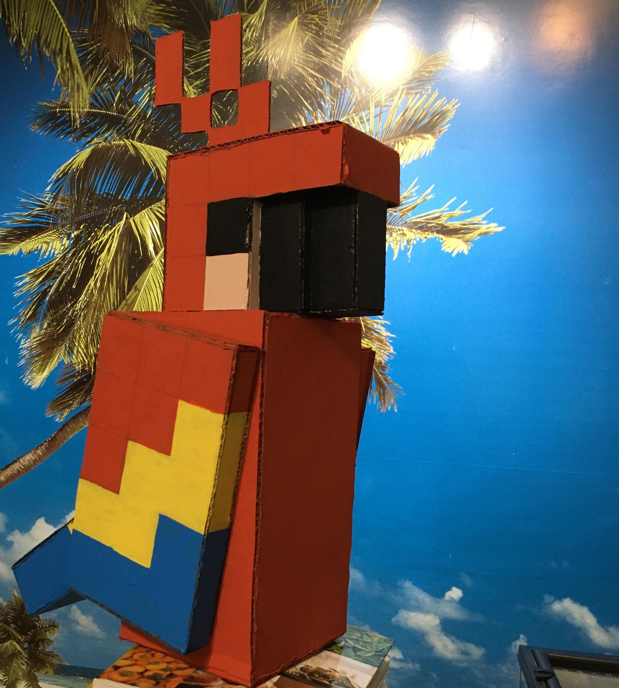 Big Minecraft Parrot : 9 Steps (with Pictures) - Instructables