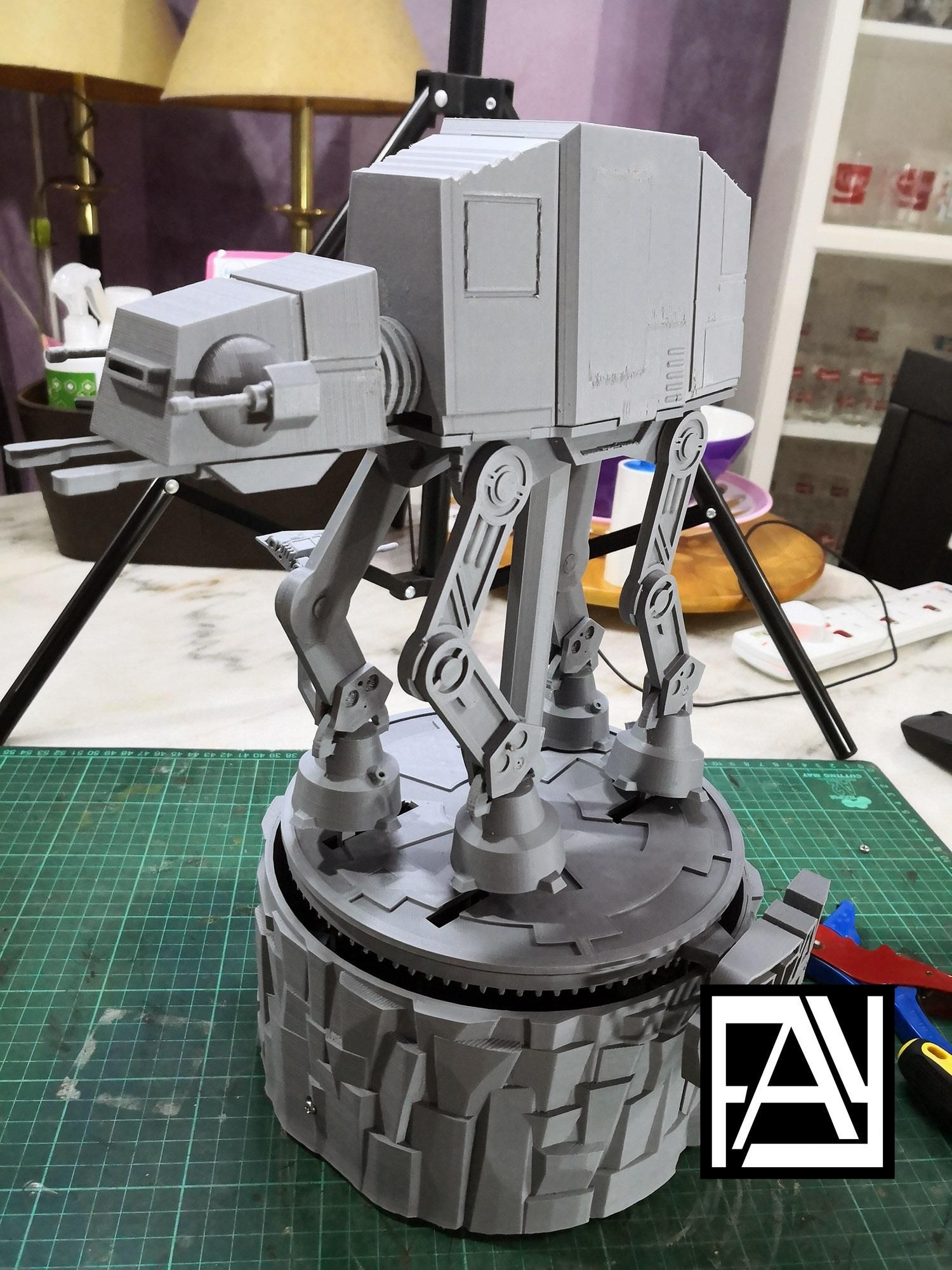 ATAT Motorized Automata : 12 Steps (with Pictures) - Instructables