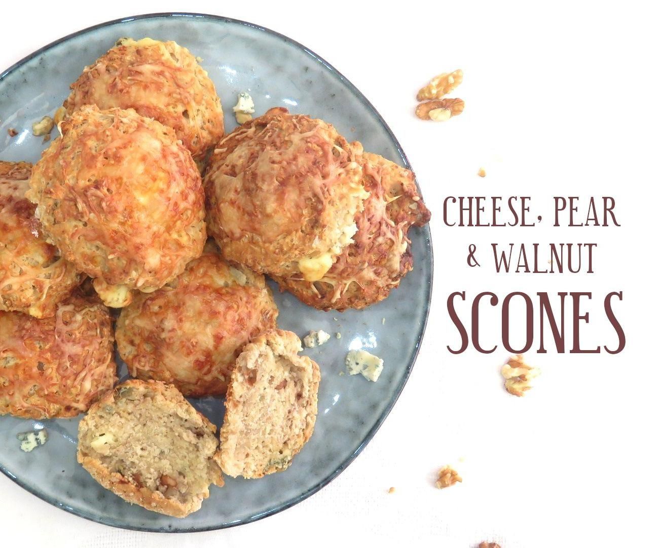 Blue Cheese, Pear and Walnut Scones : 4 Steps (with Pictures ...