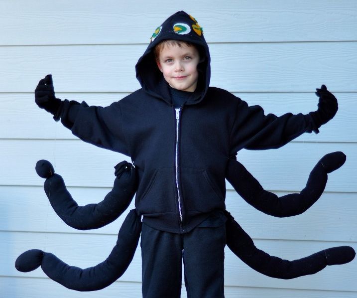 Lilypad Arduino Spider Costume : 7 Steps - Instructables