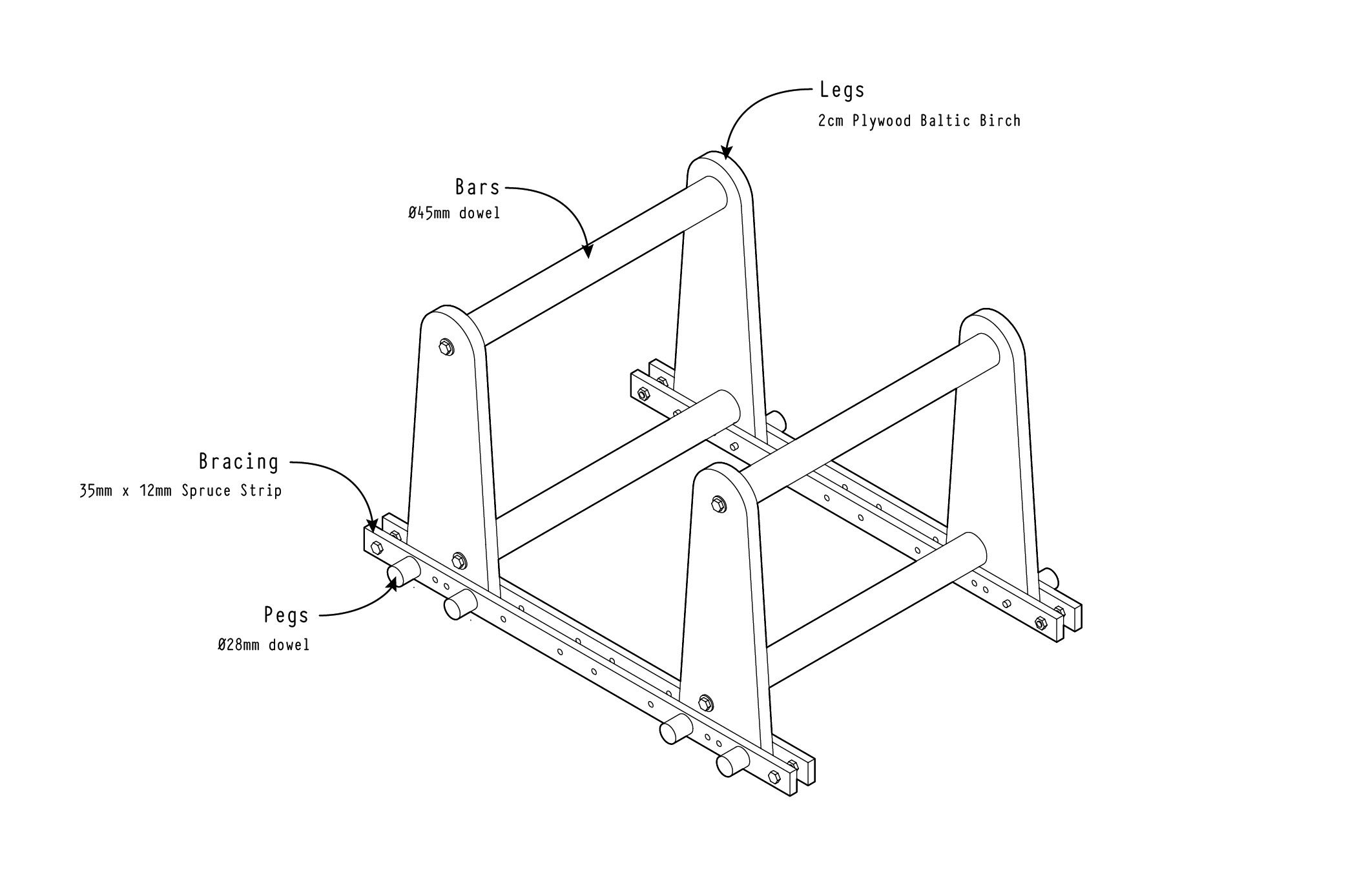 Adjustable Parallettes : 6 Steps (with Pictures) - Instructables
