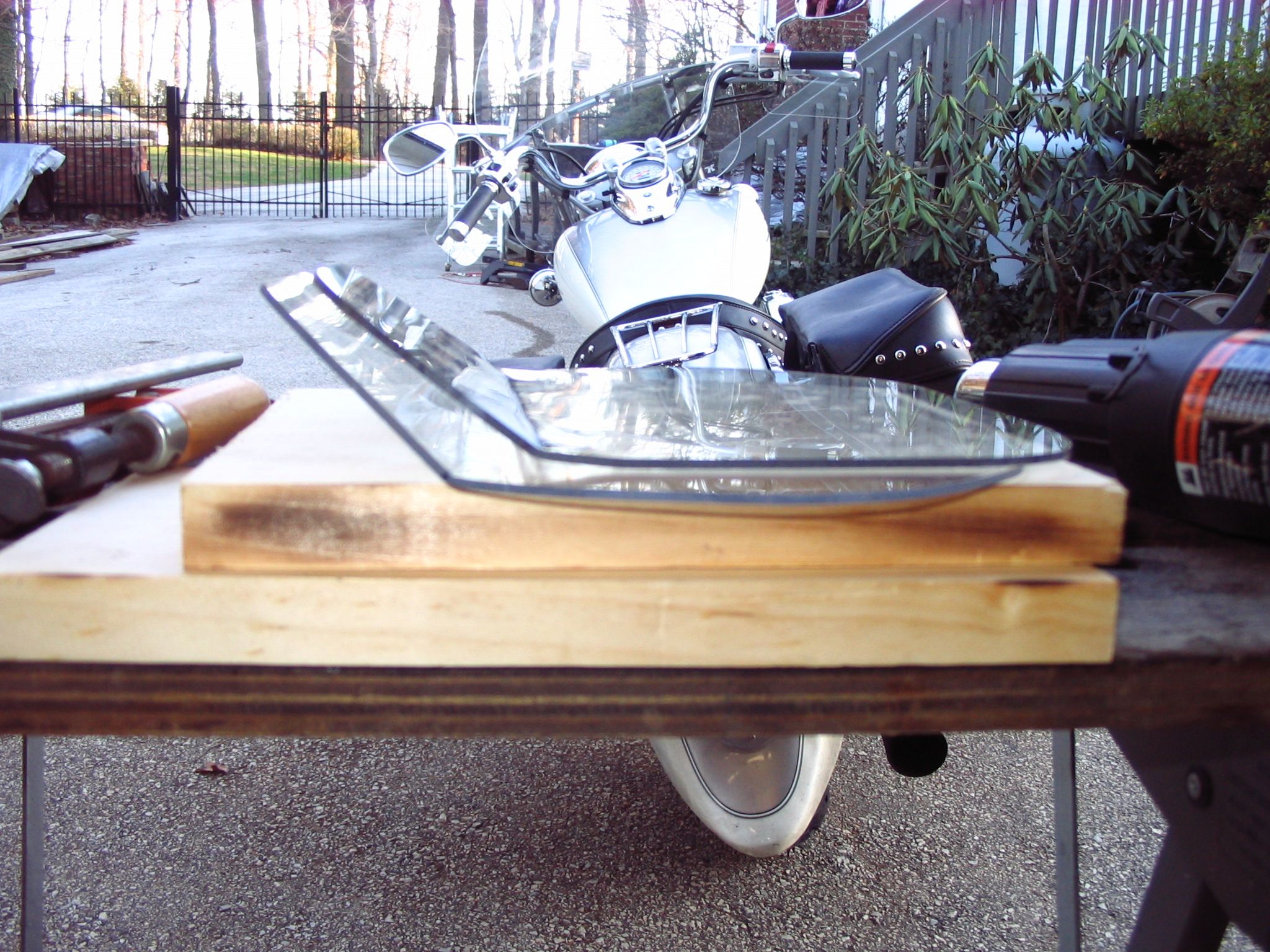 Motorcycle Hand Wind Deflectors Version 2.1 : 6 Steps - Instructables