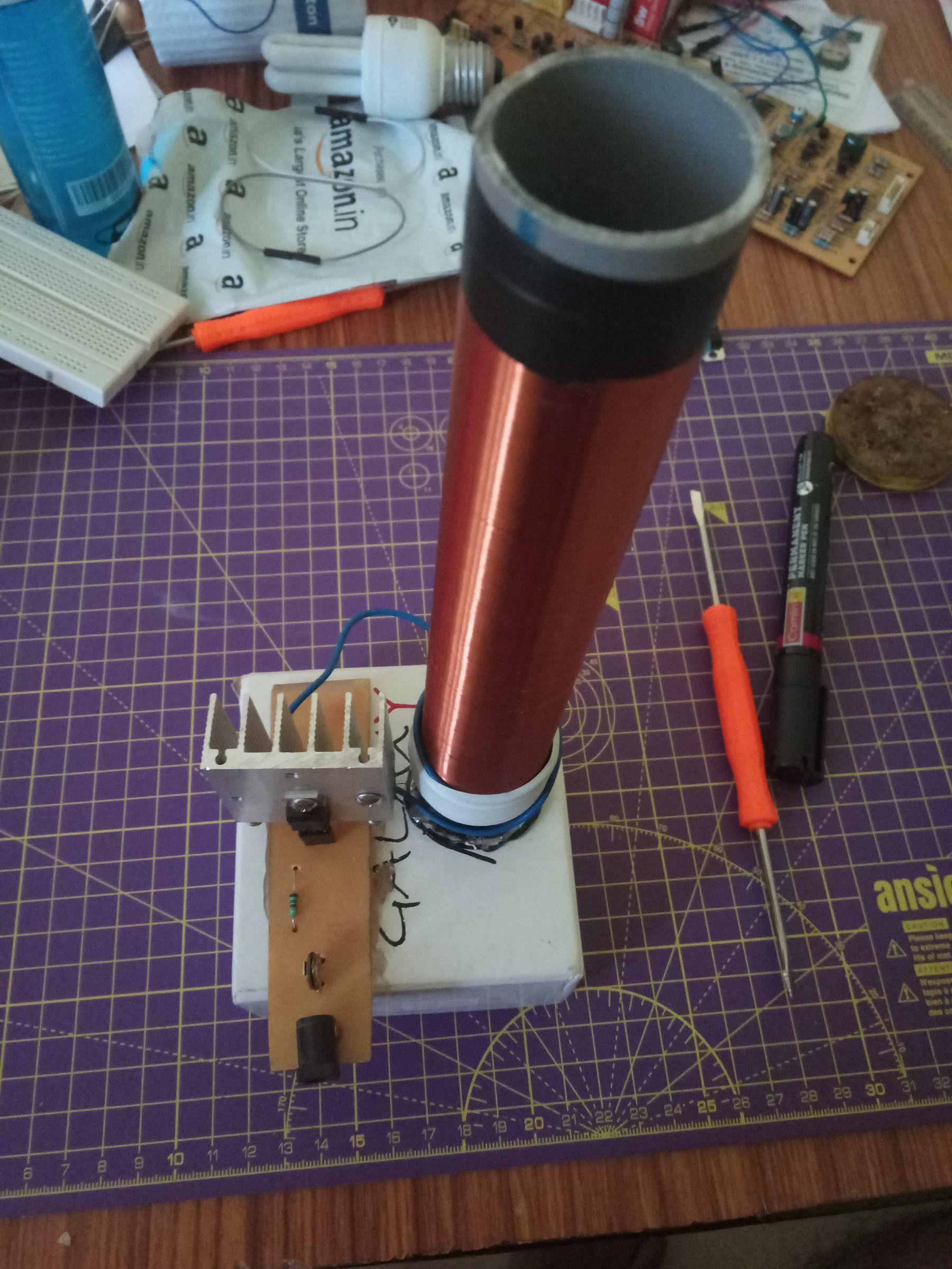 Simple Tesla Coil : 5 Steps (with Pictures) - Instructables