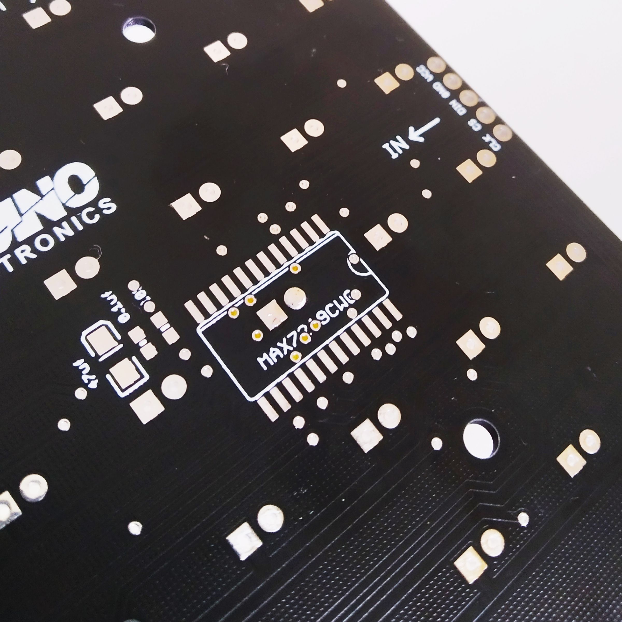 How to Build 8x8 BIG LED Matrix (MAX7219 LED 10mm) : 9 Steps (with ...