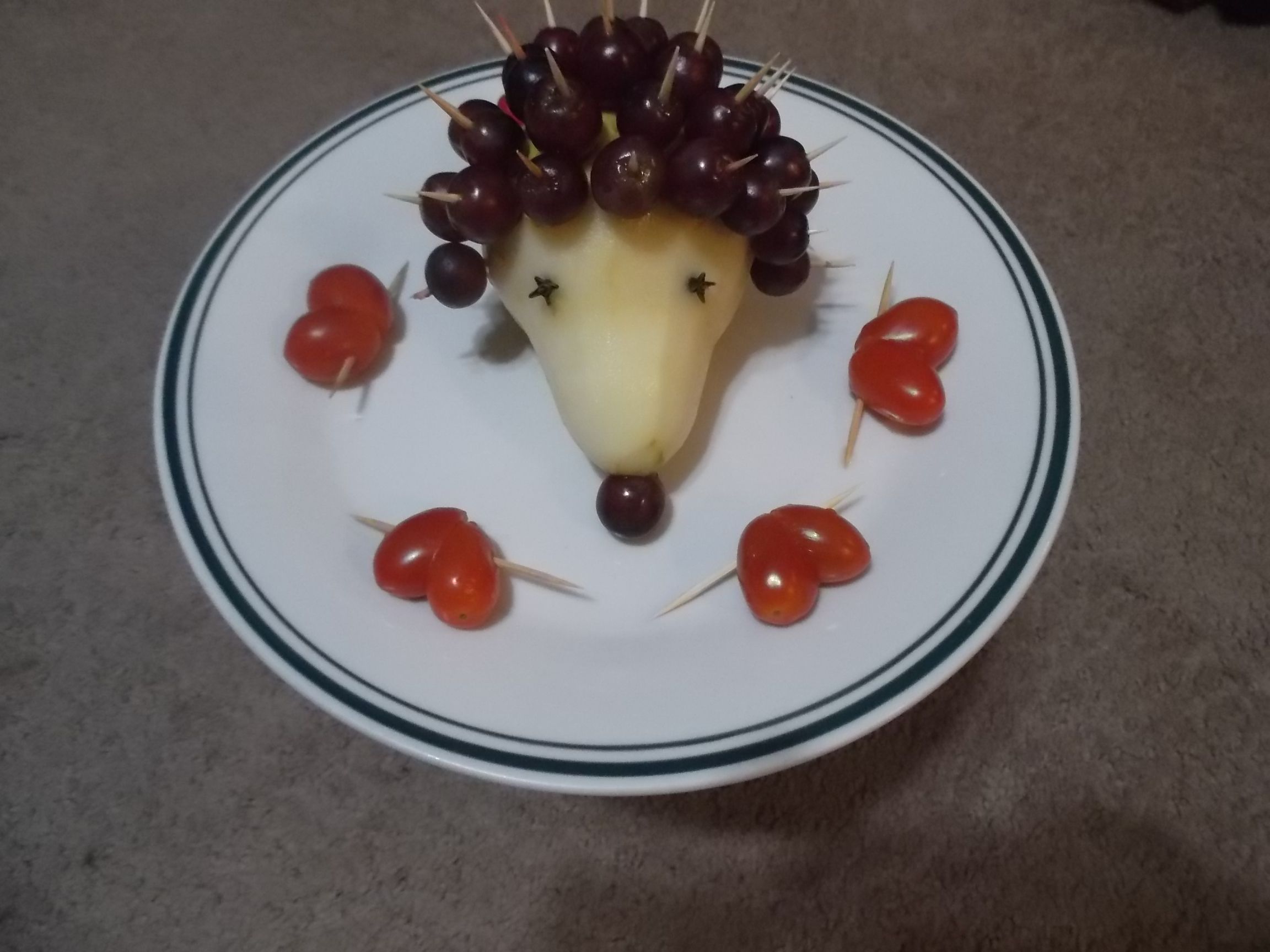 Fruit Hedgehog - Instructables