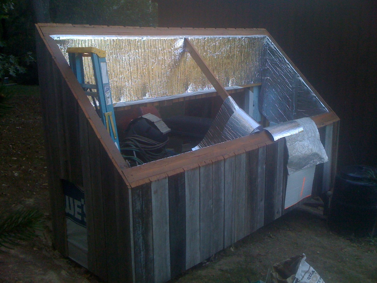 Solar Kiln - With Solar Panel and Revised for Correct Air Circulation ...