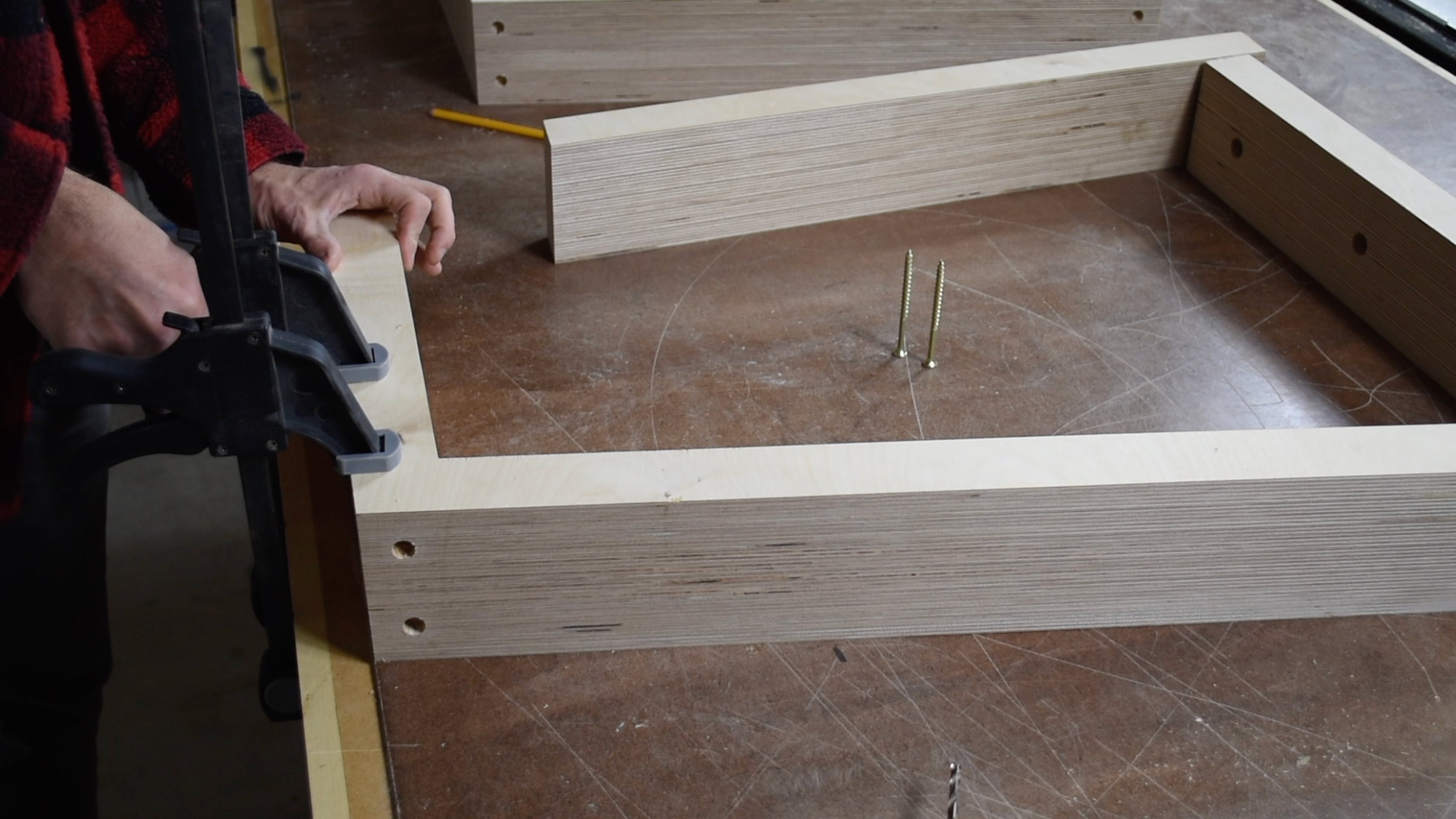 Making High End Furniture From Plywood - DIY Modern Dining Table : 6 ...