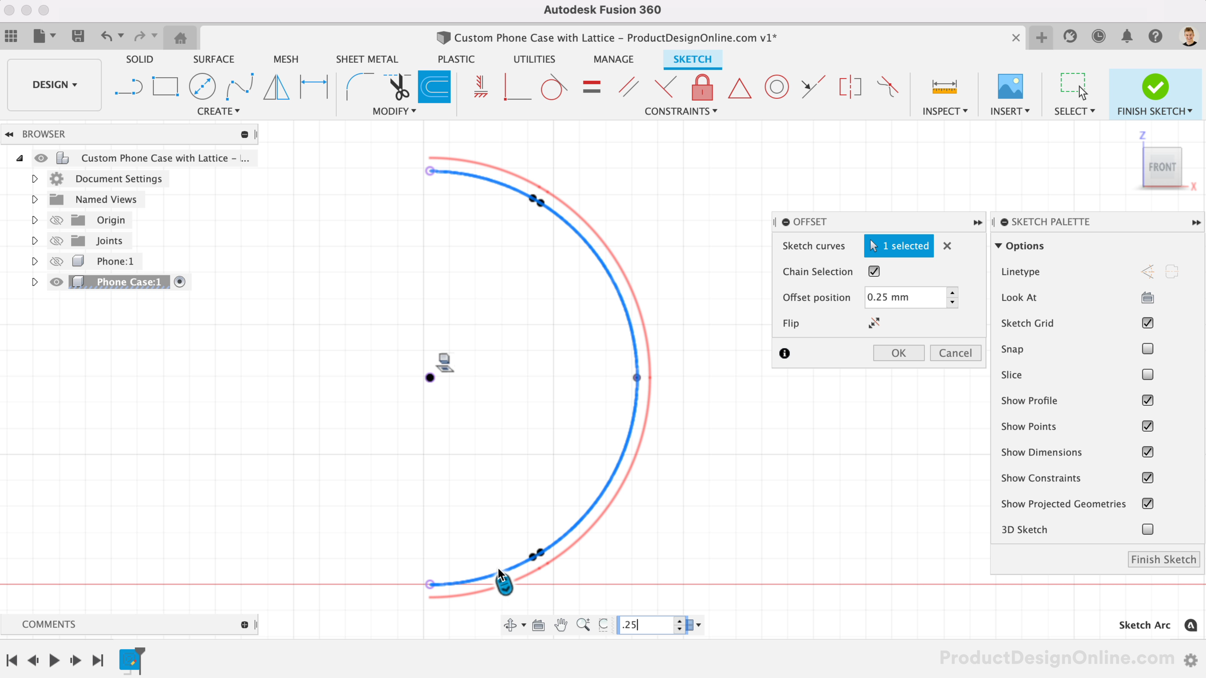 Design a Flexible 3D Printable Phone Case in Fusion 360 (2022) : 14 ...