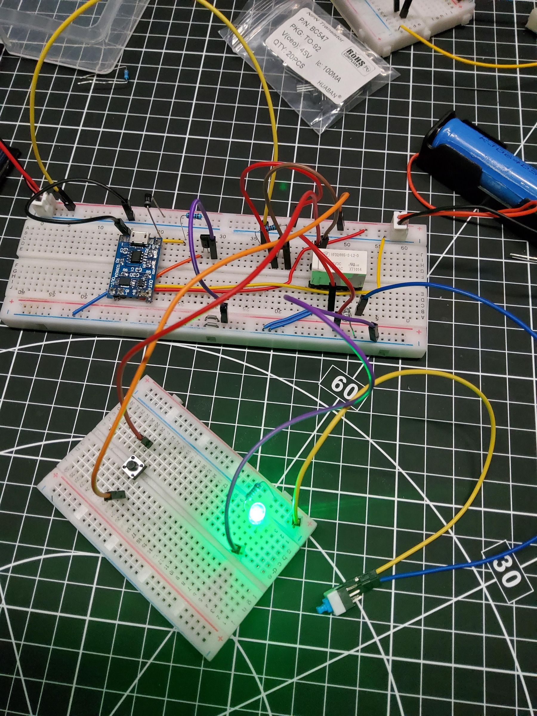 Battery Powered LED Light(s) With Solar Charging : 11 Steps (with ...
