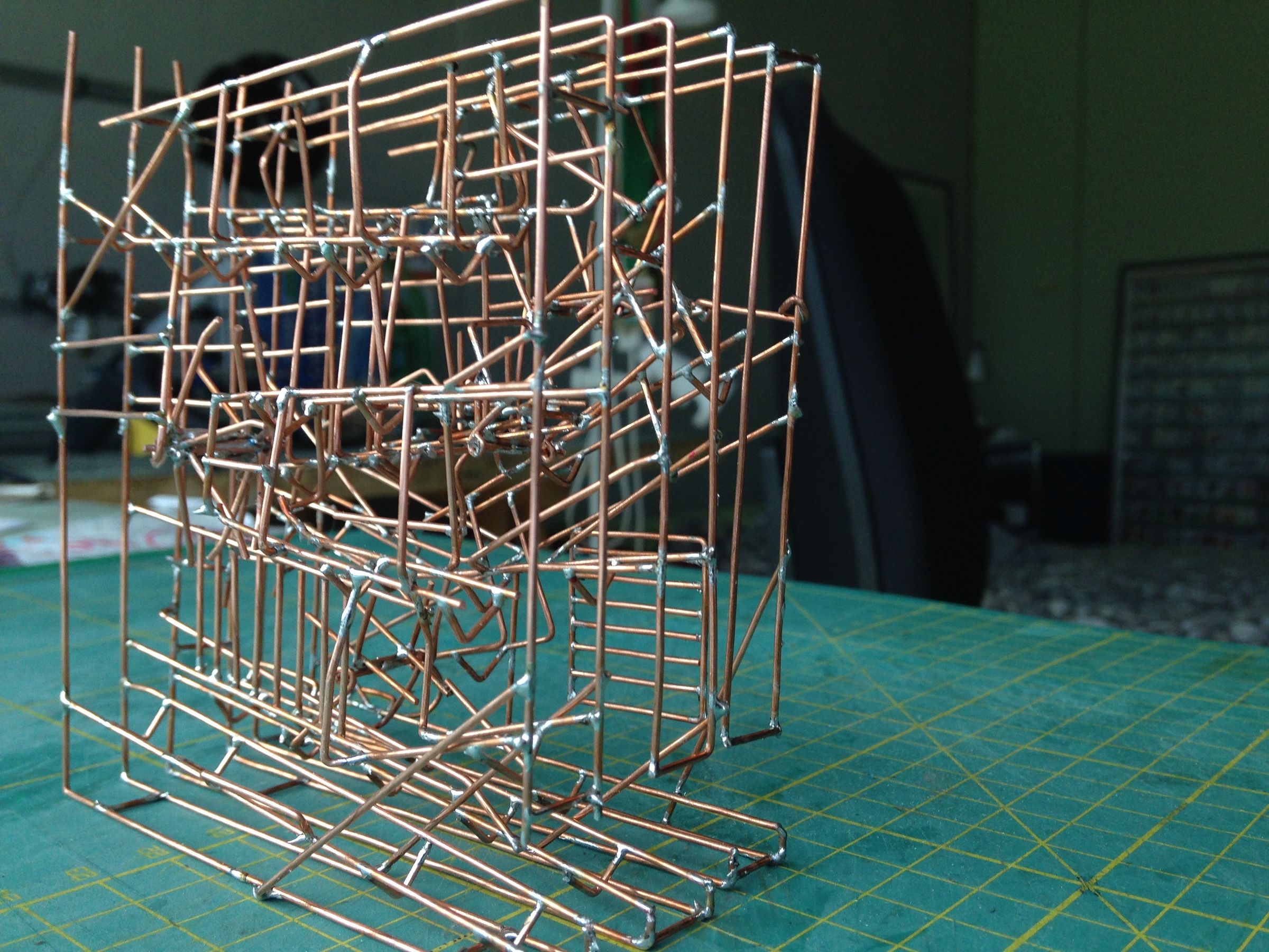 Marble Machine Made With Copper Wire : 4 Steps (with Pictures ...