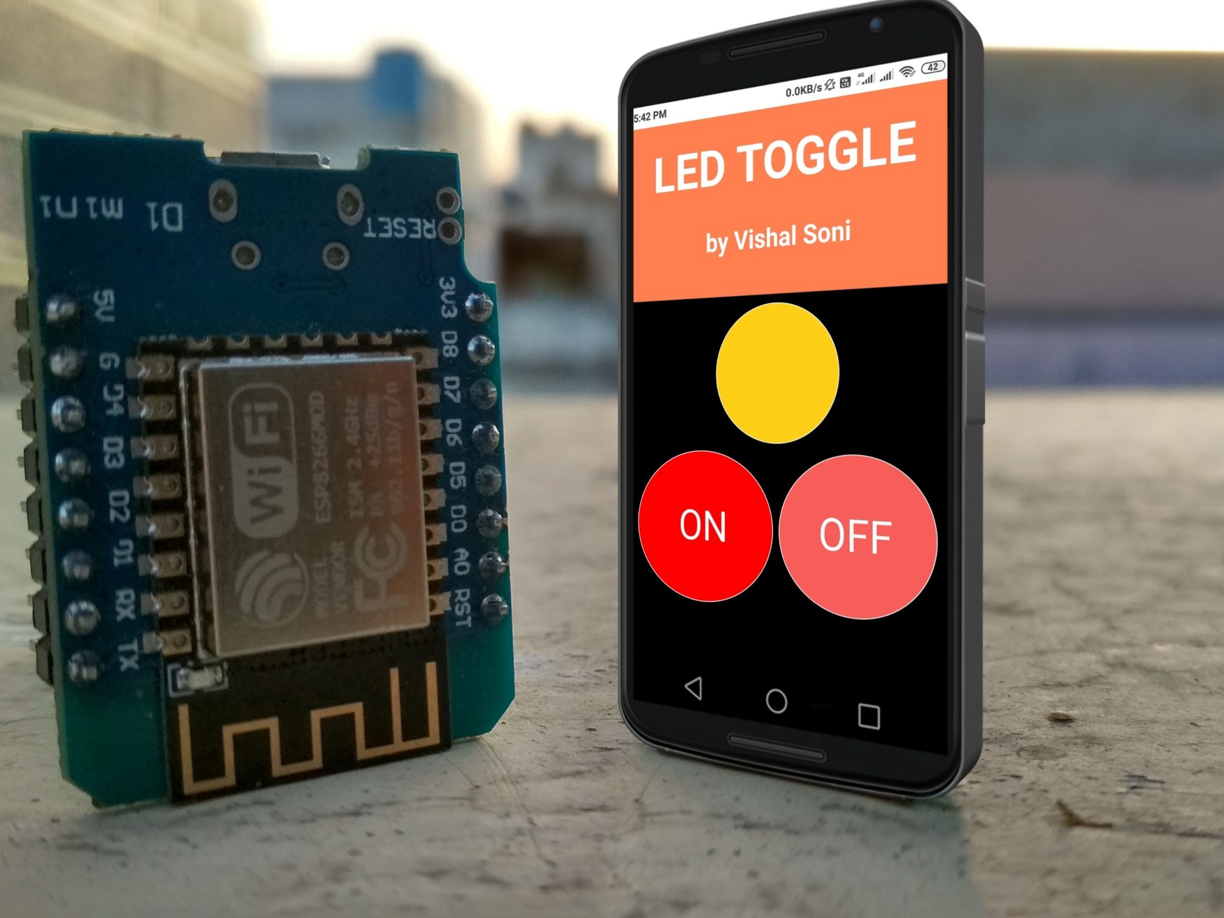 Control Led Via Browser || Nodemcu Mini D1 R1 || HTML || CSS || Wemos ...