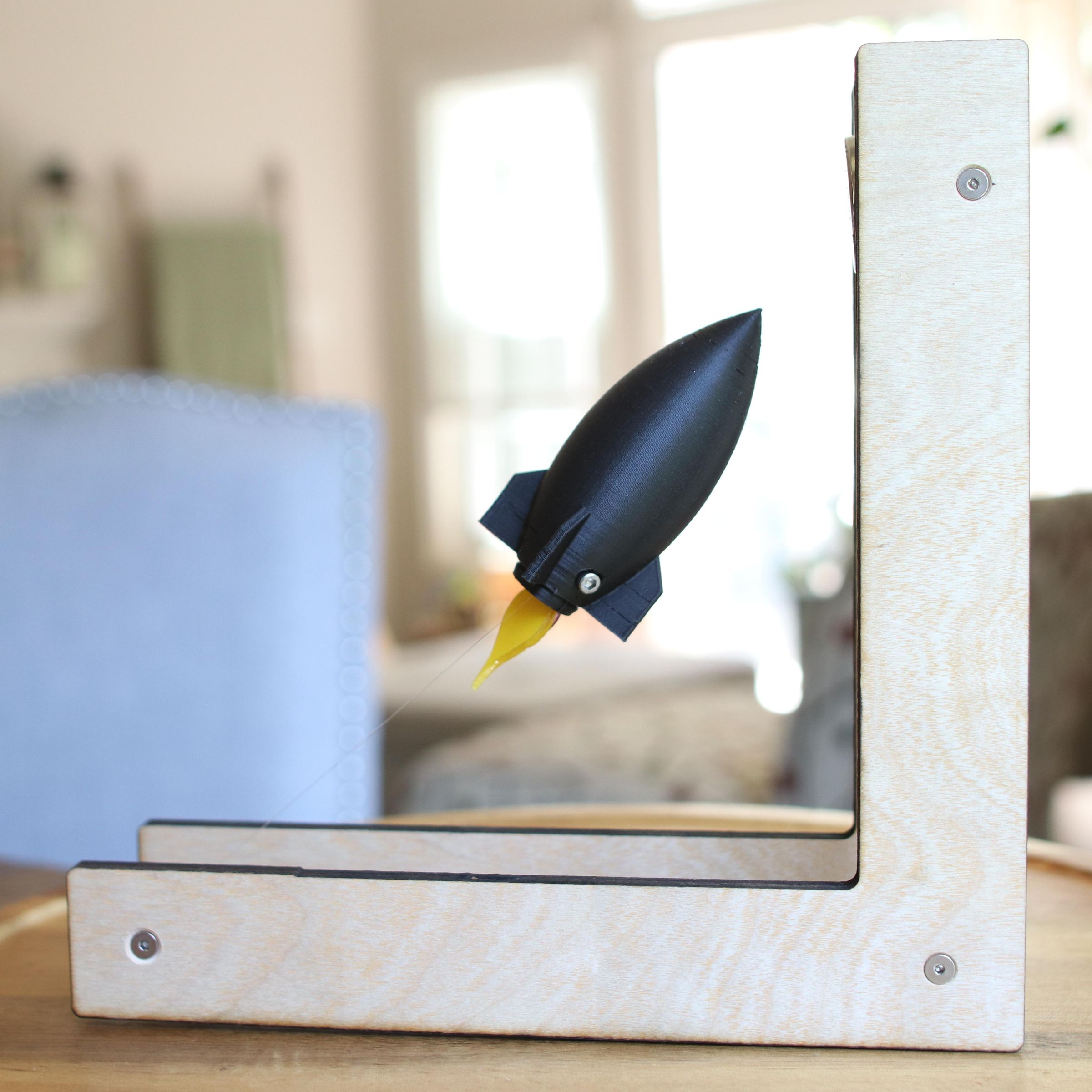 Floating Rocket Desktop Display : 6 Steps (with Pictures) - Instructables