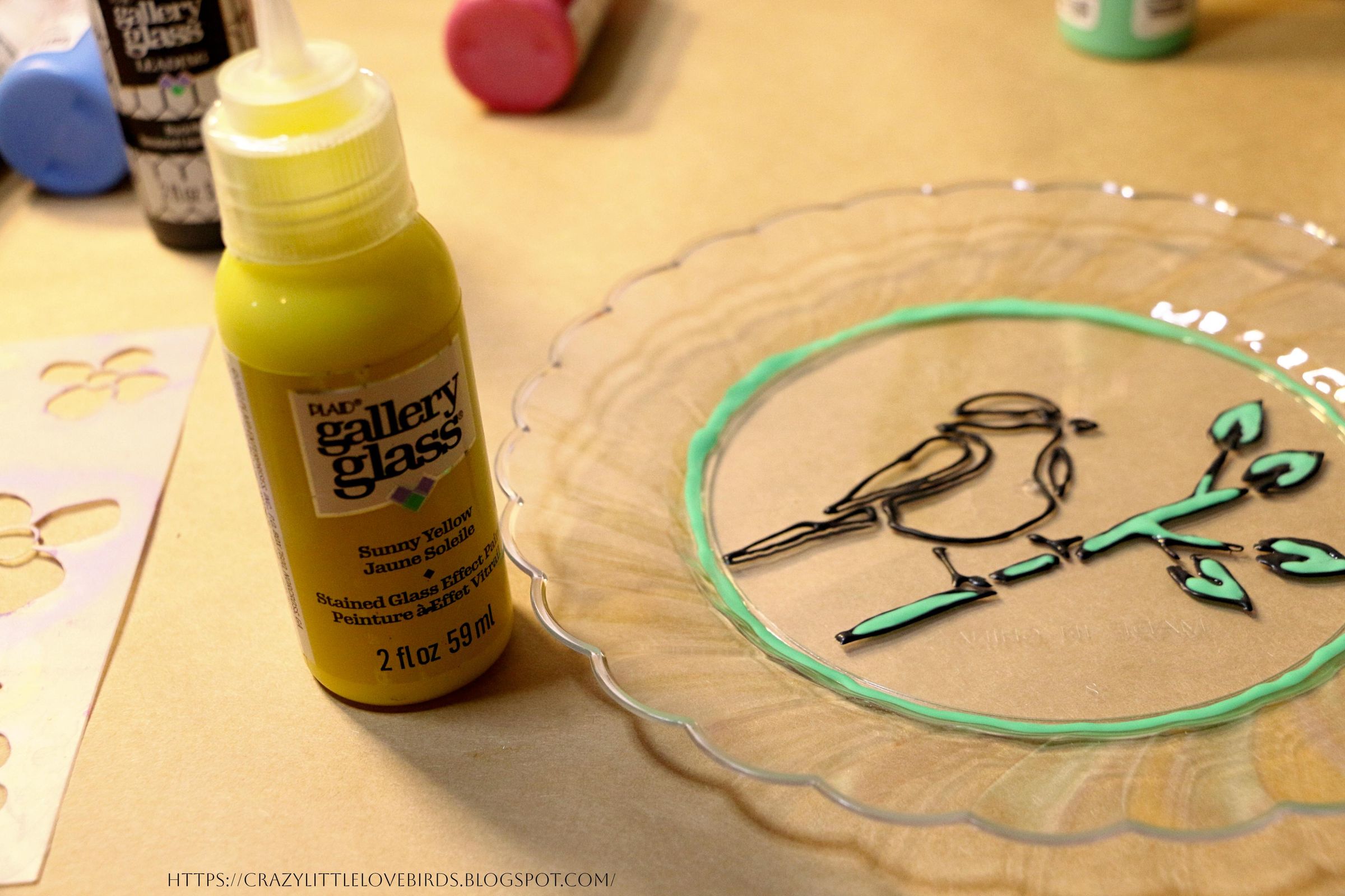 Faux Stained Glass Using Plastic Plates : 6 Steps (with Pictures ...