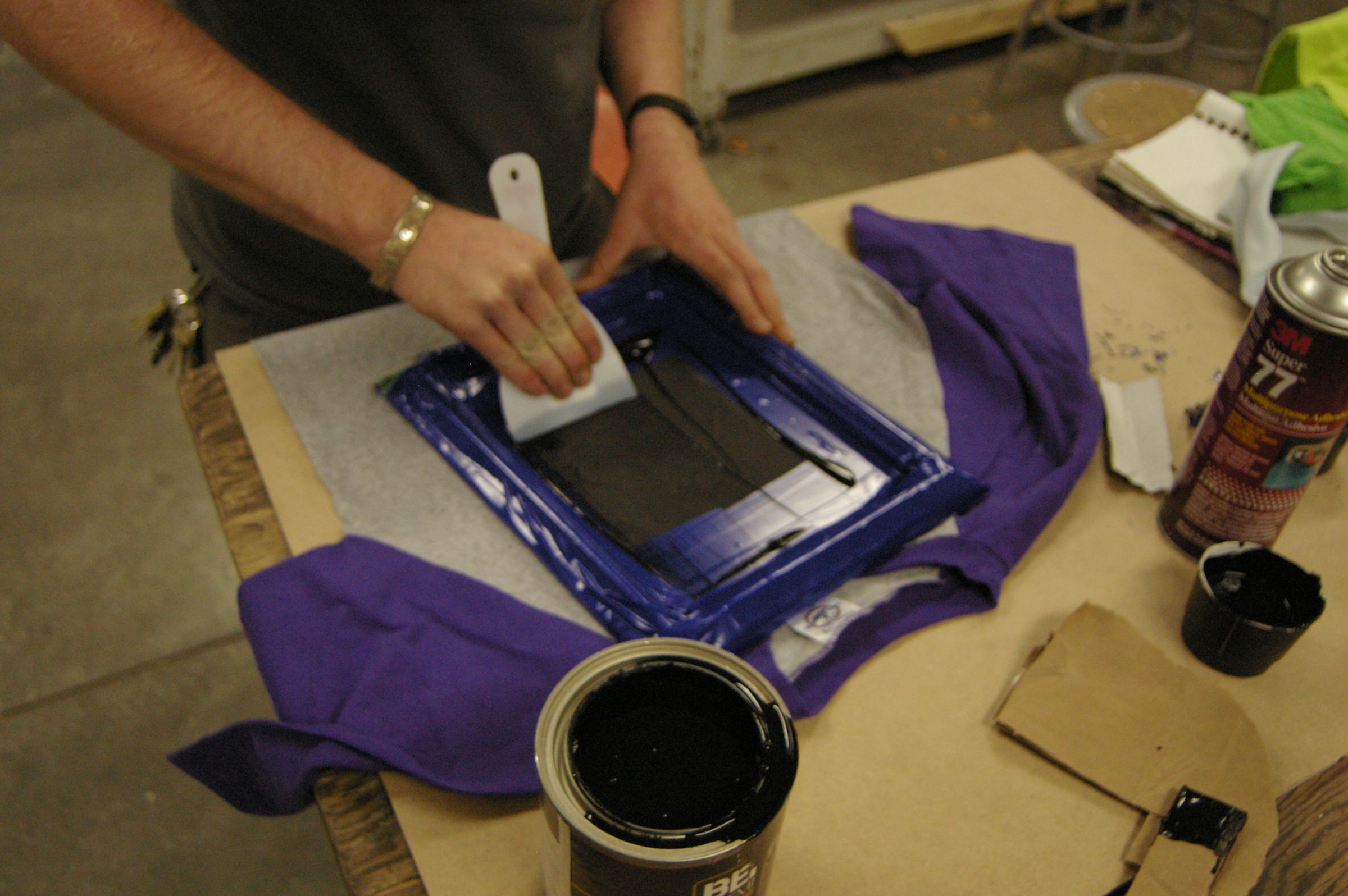 Down and Dirty Screenprinting for Under 10$ : 9 Steps (with Pictures ...