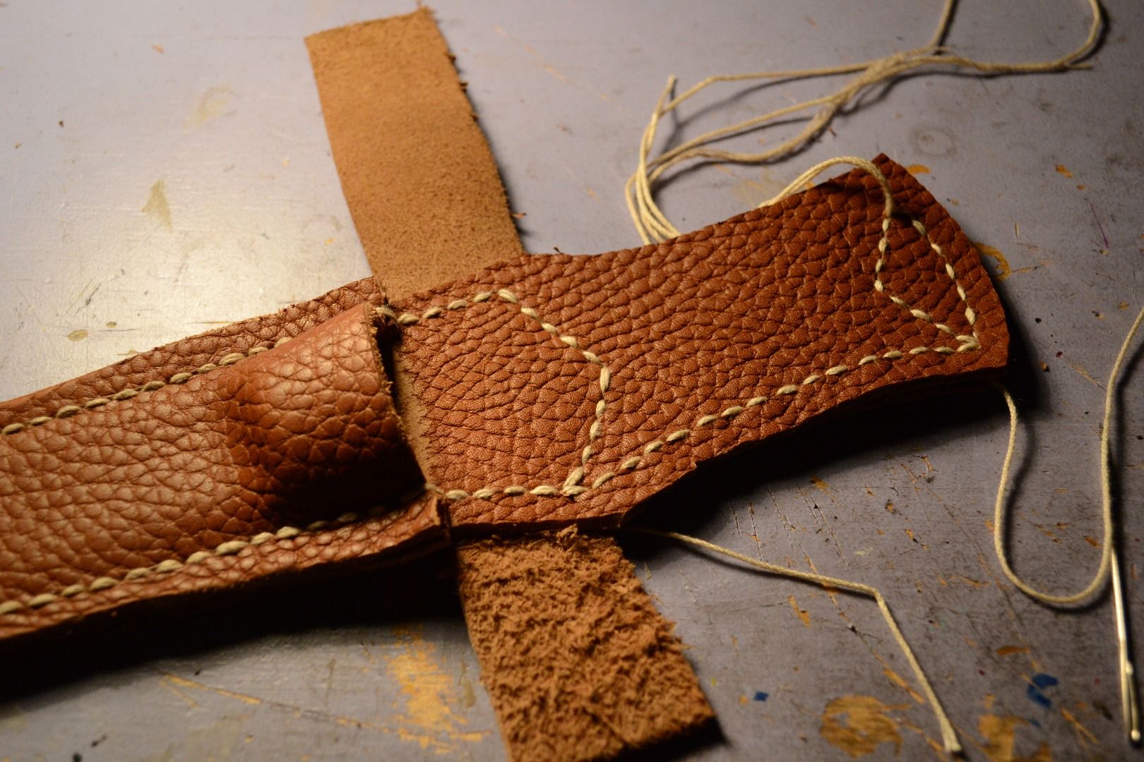 Leather Knife Sheath : 7 Steps (with Pictures) - Instructables