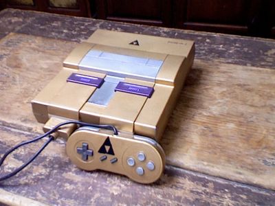 Hand Carved Deku Shield and Custom Painted SNES and N64 - Instructables