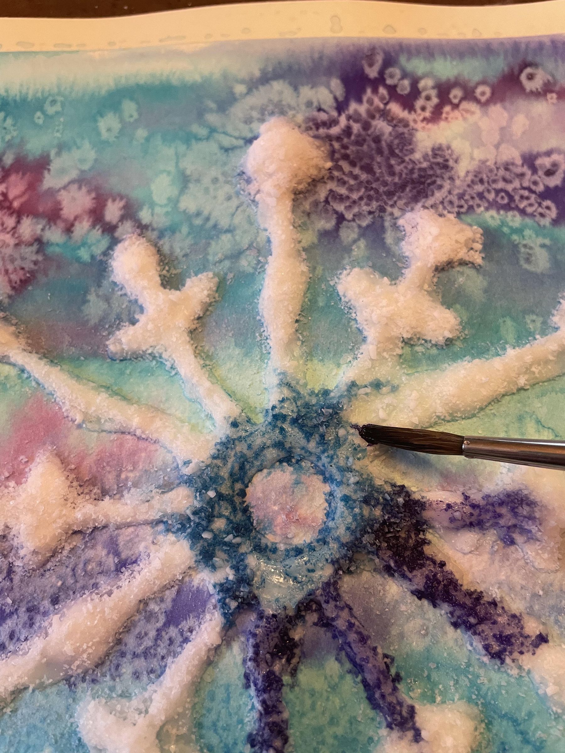 Sparkling Salt Snowflake : 3 Steps (with Pictures) - Instructables